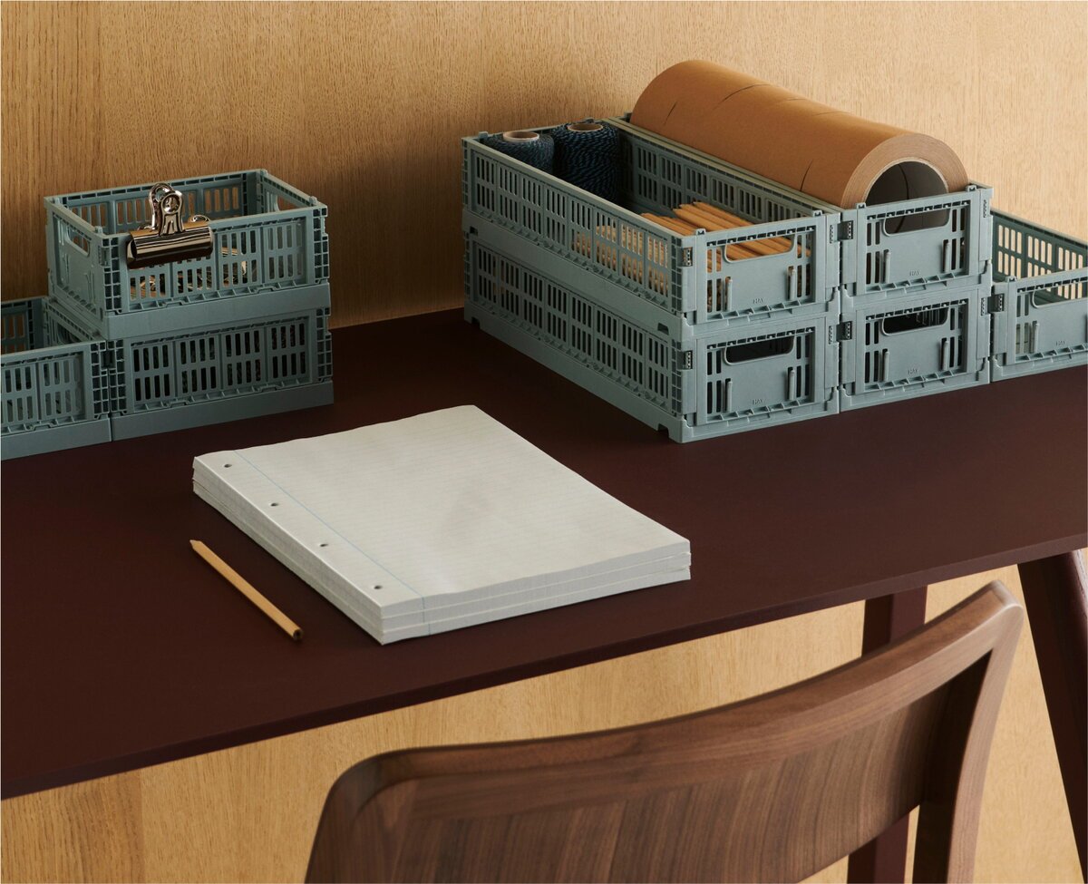 HAY Colour Crate | Colorful storage crates in various sizes