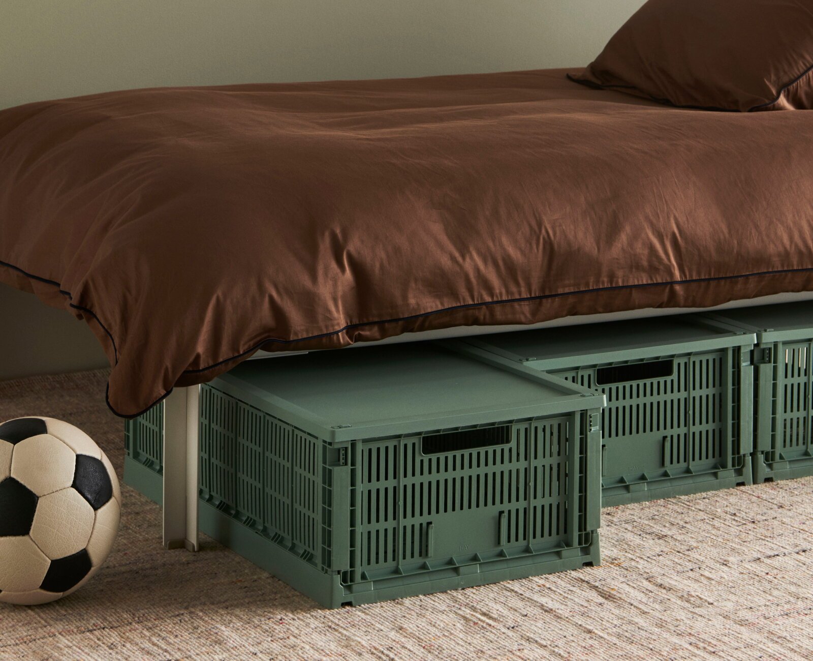 HAY Colour Crate | Colorful storage crates in various sizes