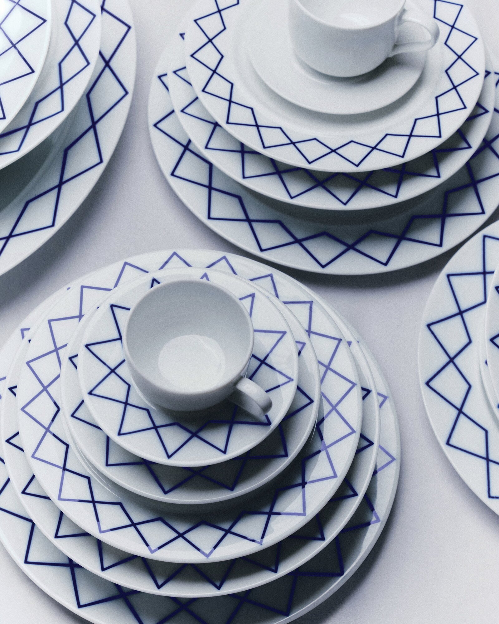 Alessi La Bella Tavola and My Beautiful China saucer for mocha cup ...