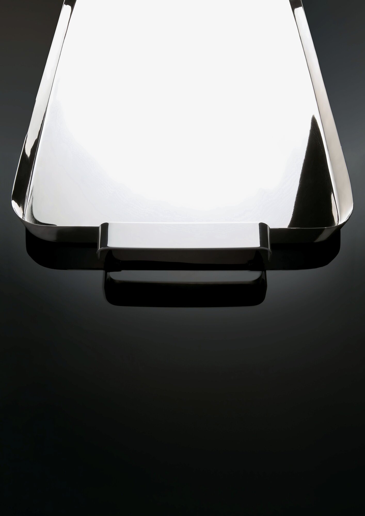 Alessi Tau tray with handles, stainless steel | Finnish Design Shop