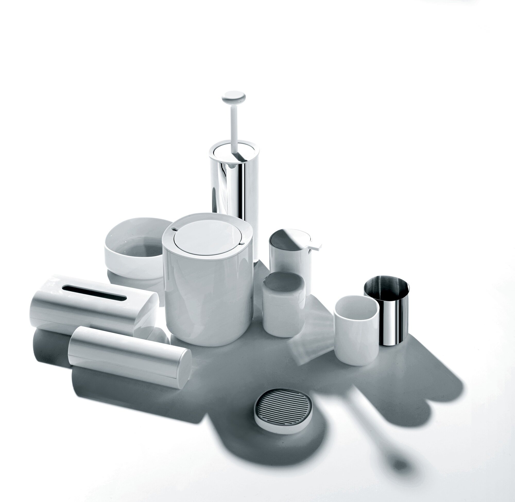 Alessi Birillo saippua-astia, valkoinen | Finnish Design Shop