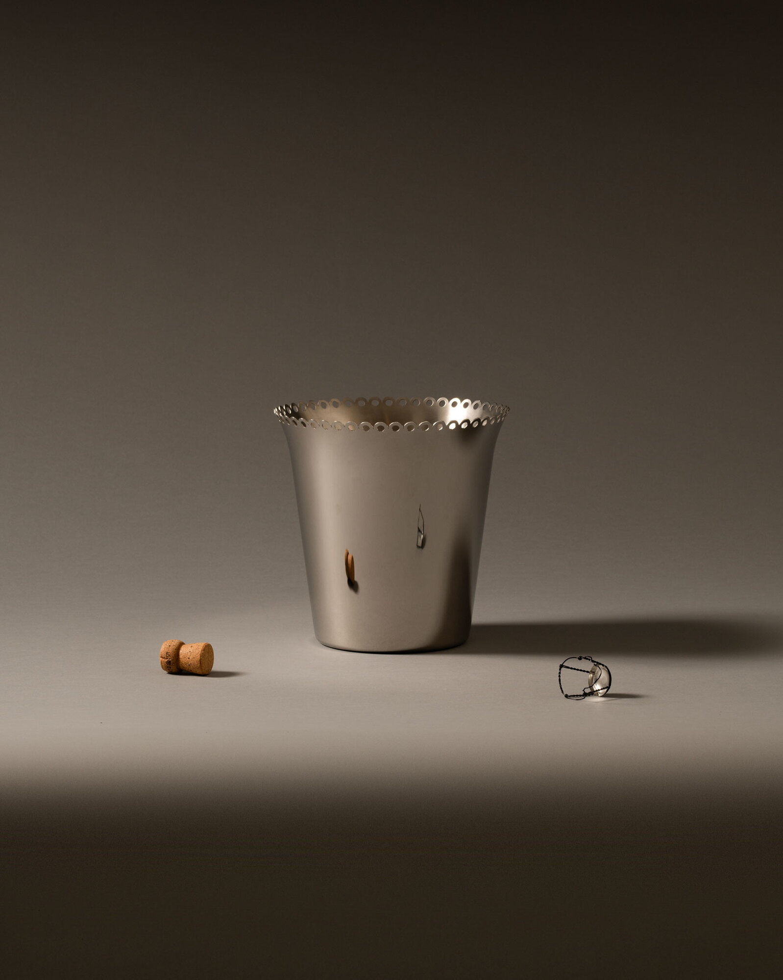 Alessi Edges ice bucket, stainless steel | Finnish Design Shop