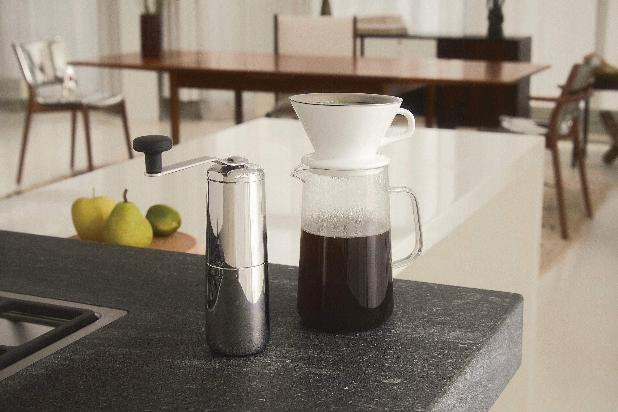 Alessi Slow Coffee filter and jug | Finnish Design Shop