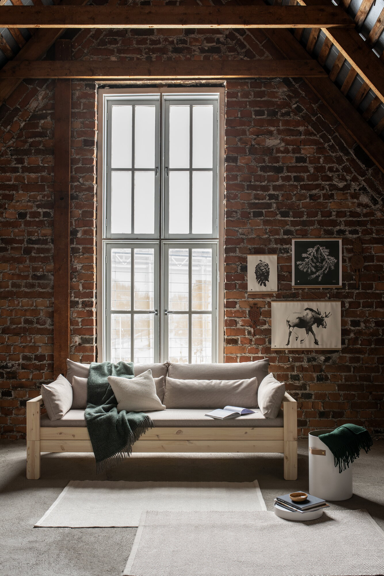 Tapio Anttila Collection Canapé convertible Kaiku, pin - beige Hopper ...