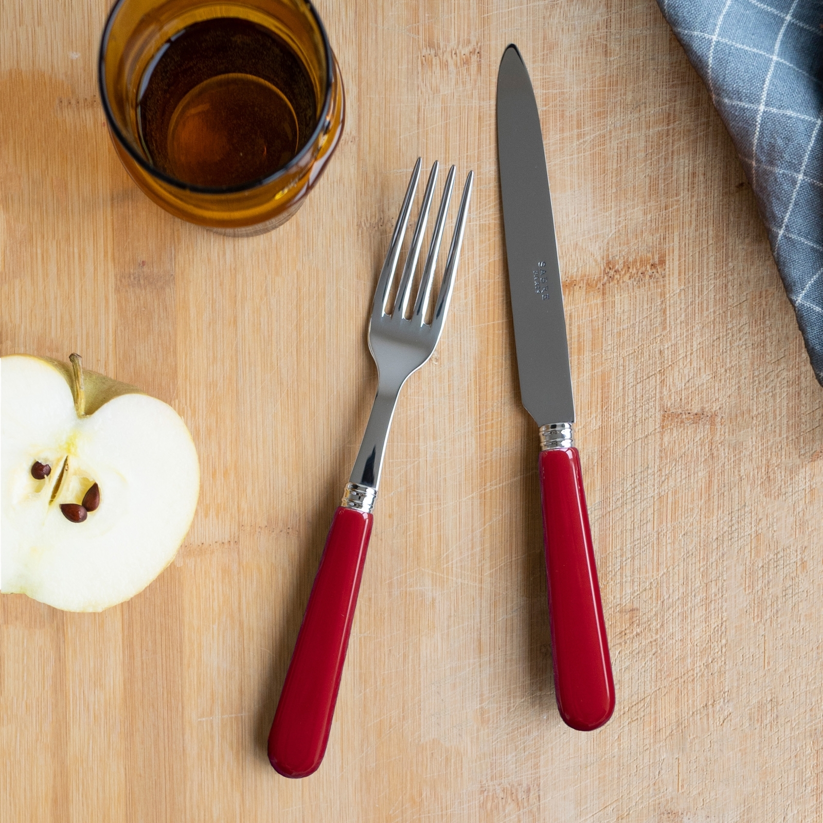 Sabre Paris Pop Unis couteau de table, bordeaux | Finnish Design Shop