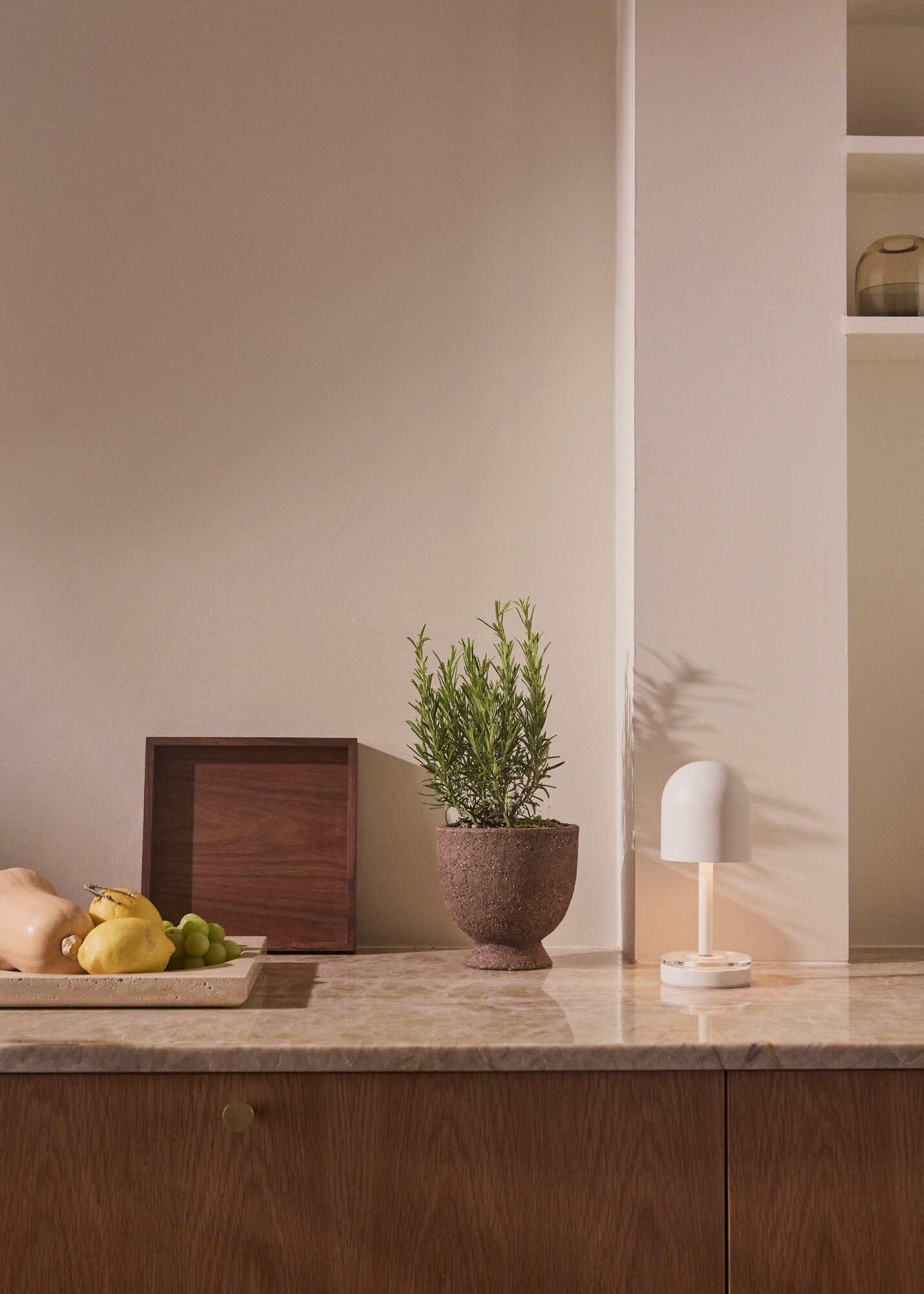 AYTM Terra flower pot, 15 x 15 cm, java brown | Finnish Design Shop UK