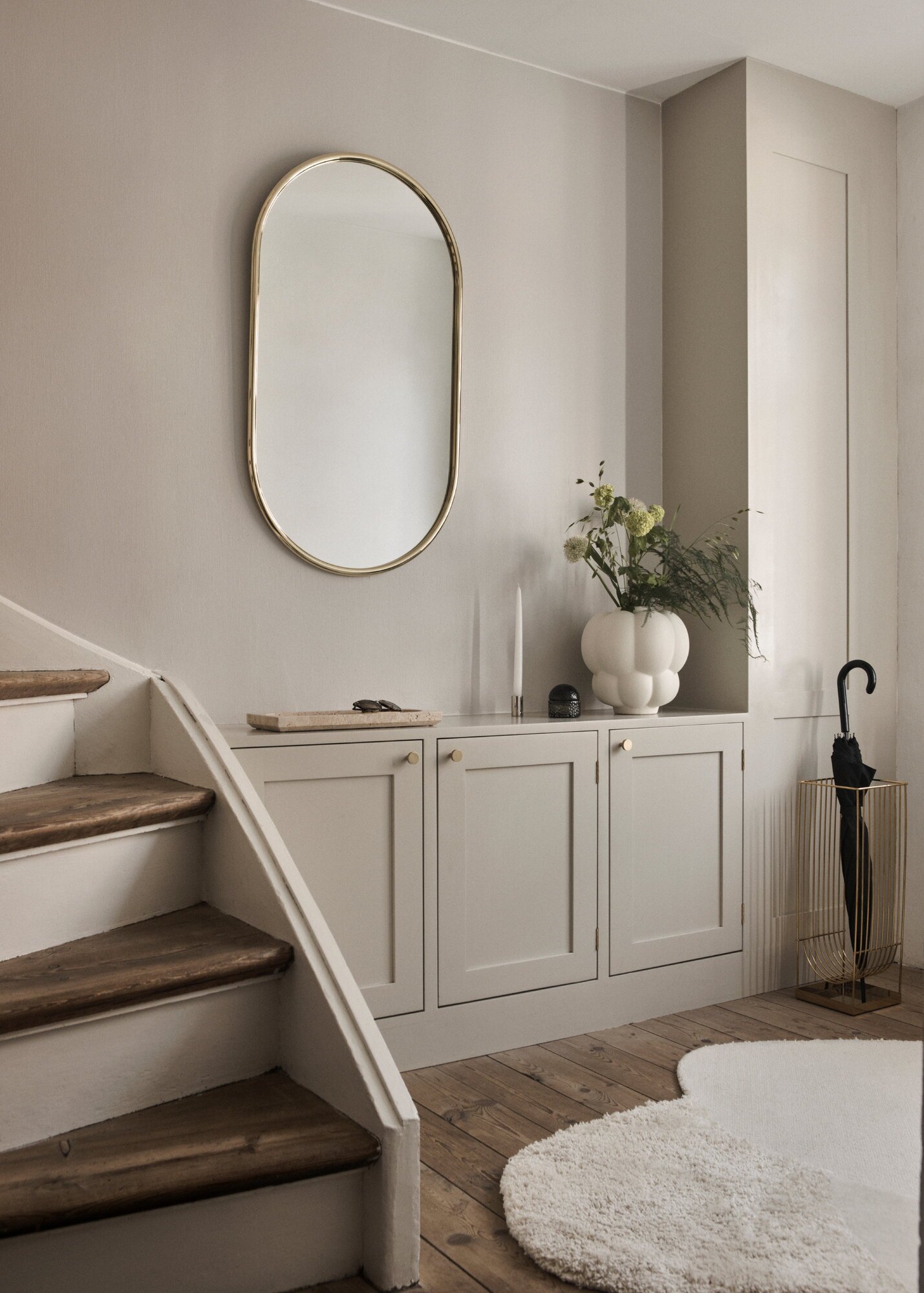 AYTM Angui mirror, 100 x 60 cm, gold | Finnish Design Shop