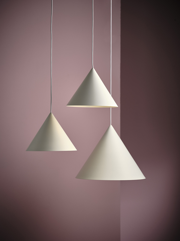Frandsen Benjamin pendant, 30 cm, matt white | Finnish Design Shop