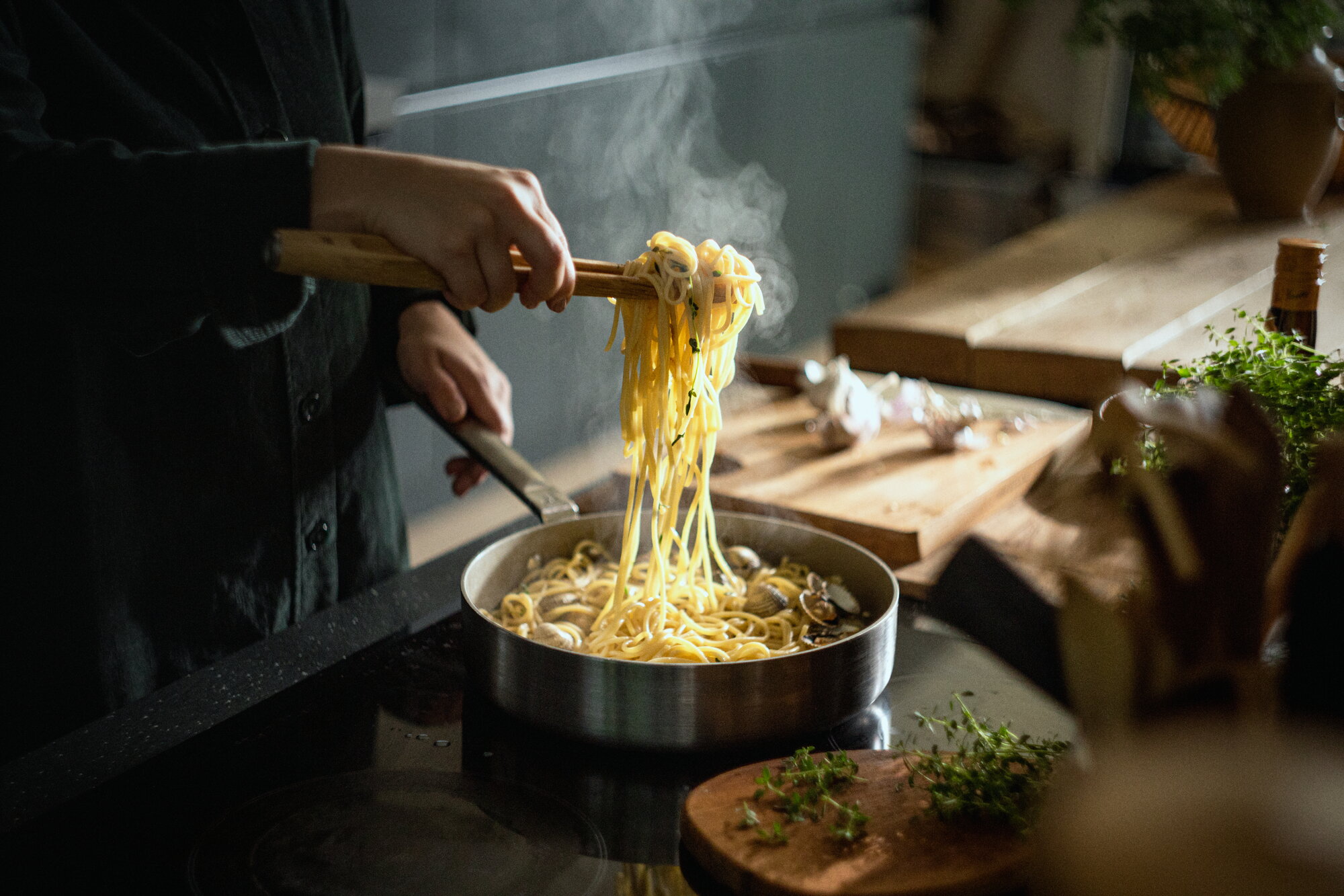 Fiskars Norden steel sauté pan, 26 cm | Finnish Design Shop UK