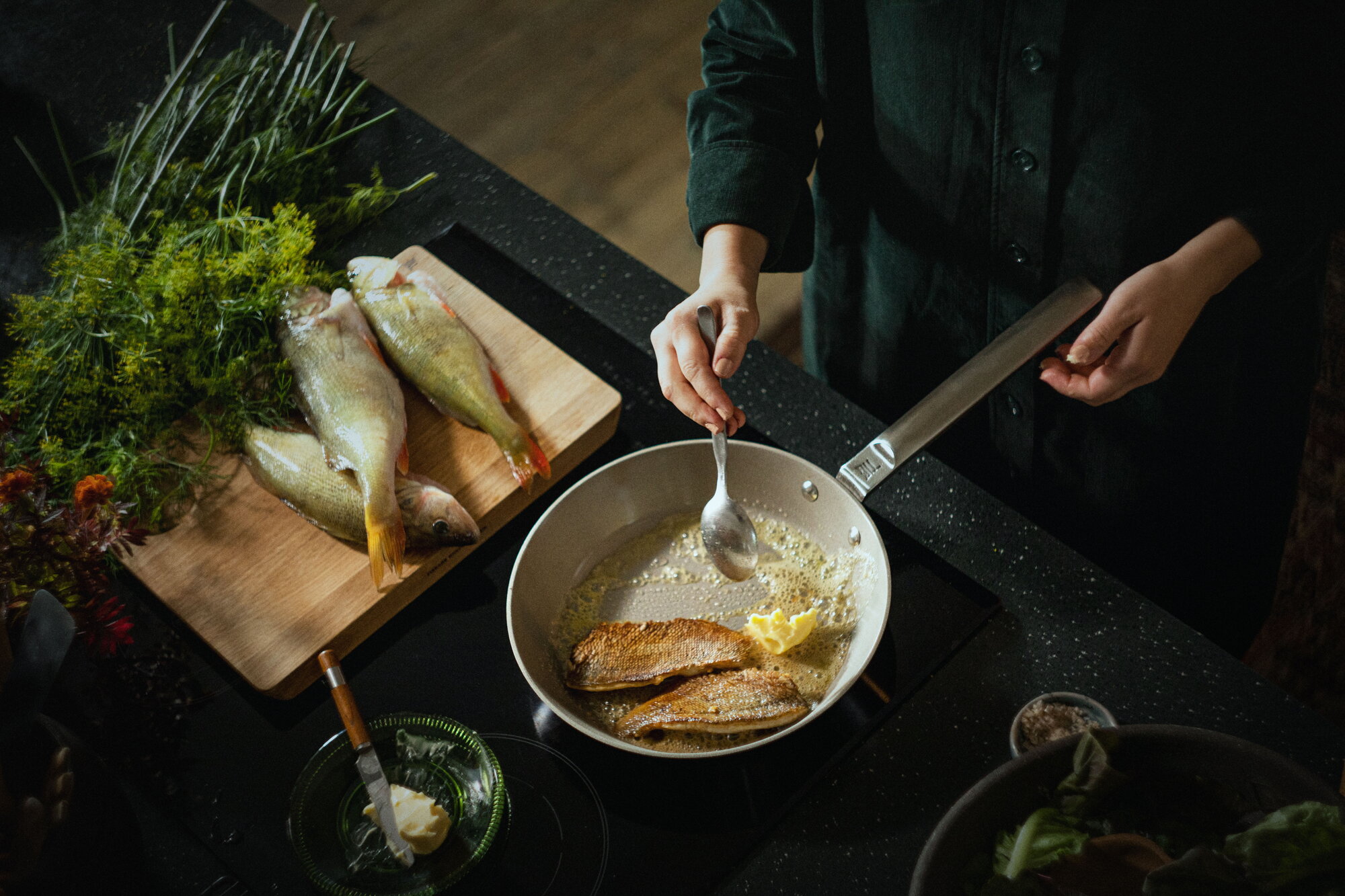 Fiskars Norden steel frying pan, 26 cm | Finnish Design Shop