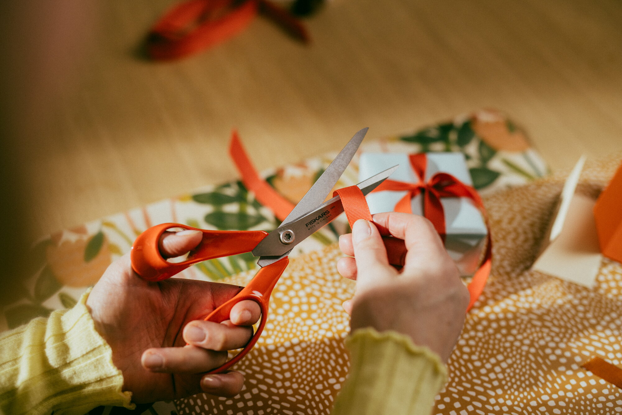 Fiskars Classic universal scissors, 21 cm, left hand, creative ...