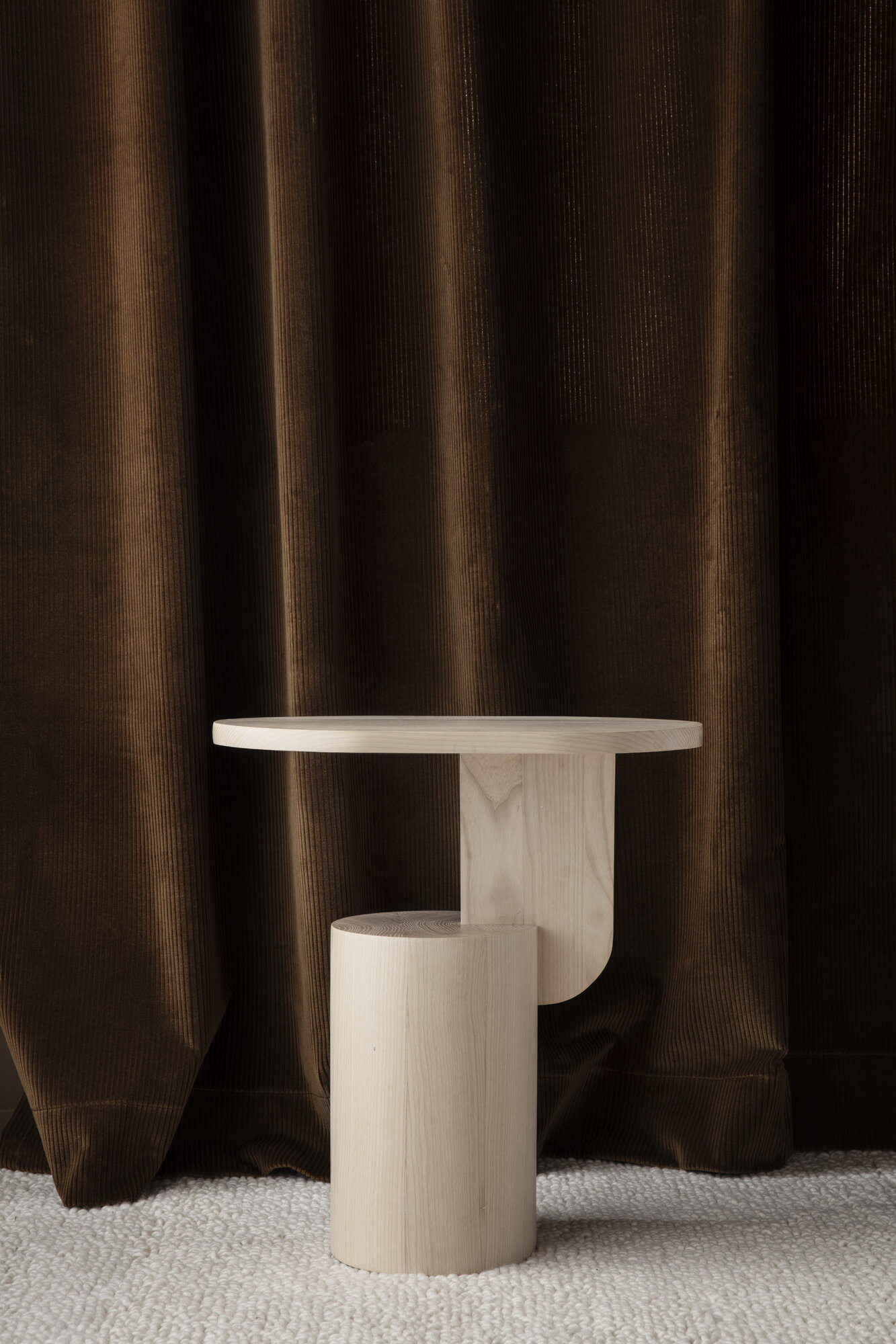 Ferm Living Insert side table, natural ash | Finnish Design Shop UK