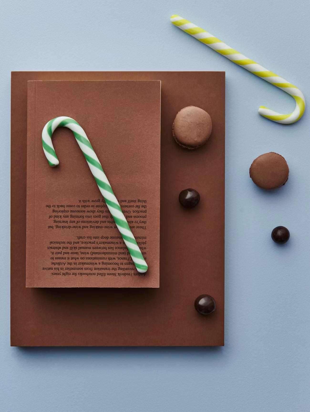 Kosta Boda Polka candy cane ornamento in vetro, 170 mm, 3 pz, bianco ...