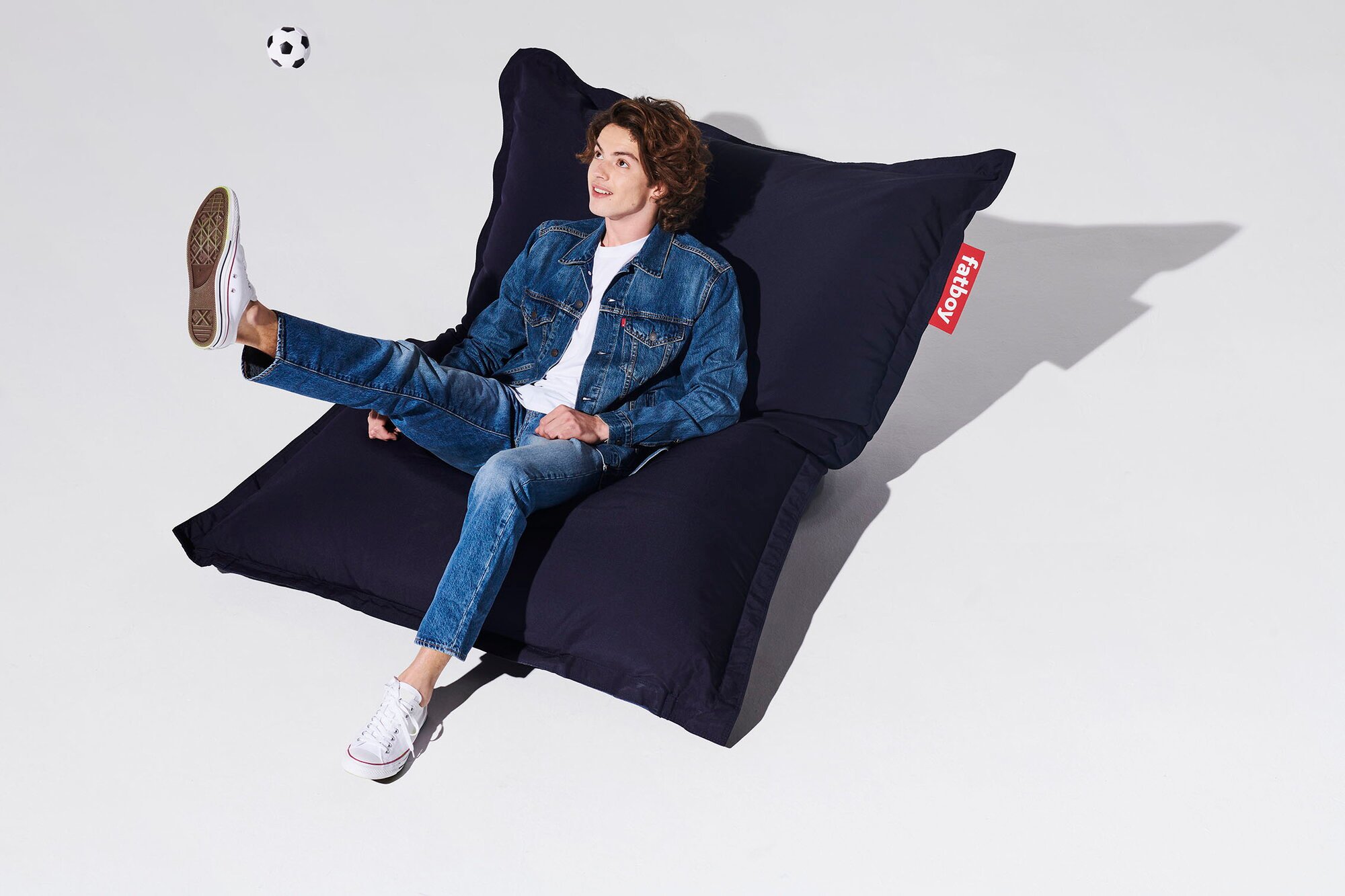 Fatboy Original Outdoor säkkituoli, dark ocean | Finnish Design Shop