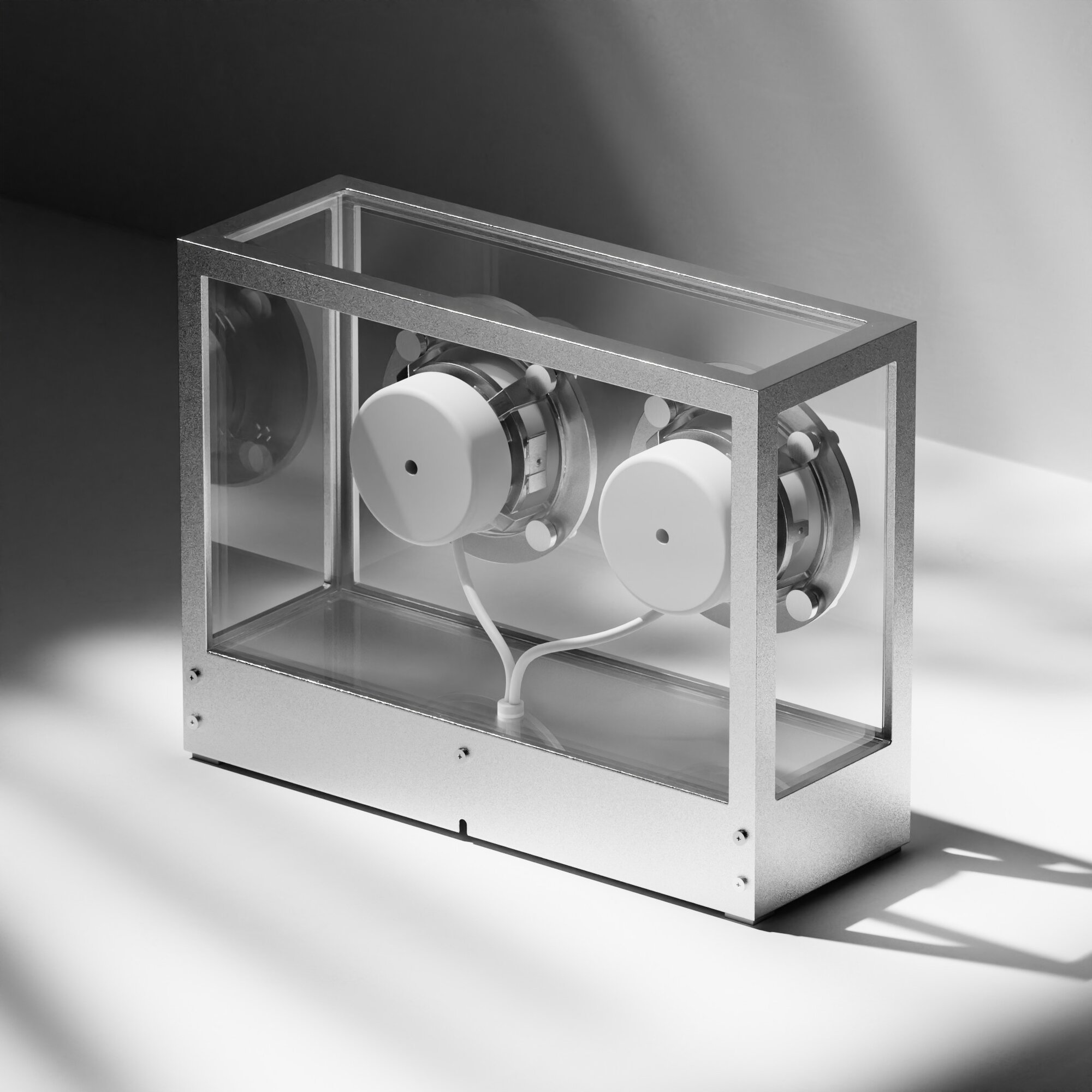 Transparent Small Transparent Speaker, metal | Finnish Design Shop