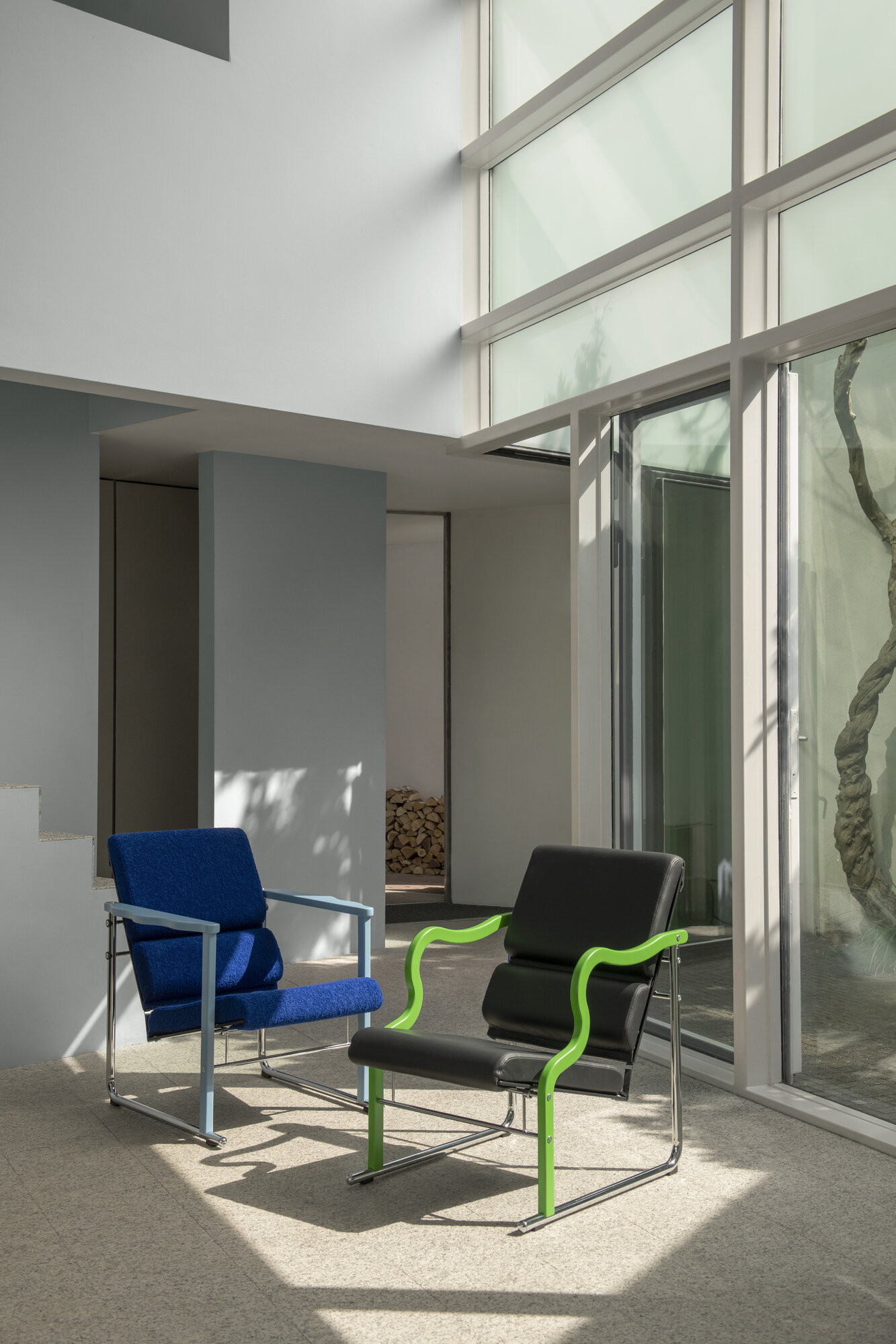 Hem Experiment nojatuoli 502, sininen - ultramariini | Finnish Design Shop