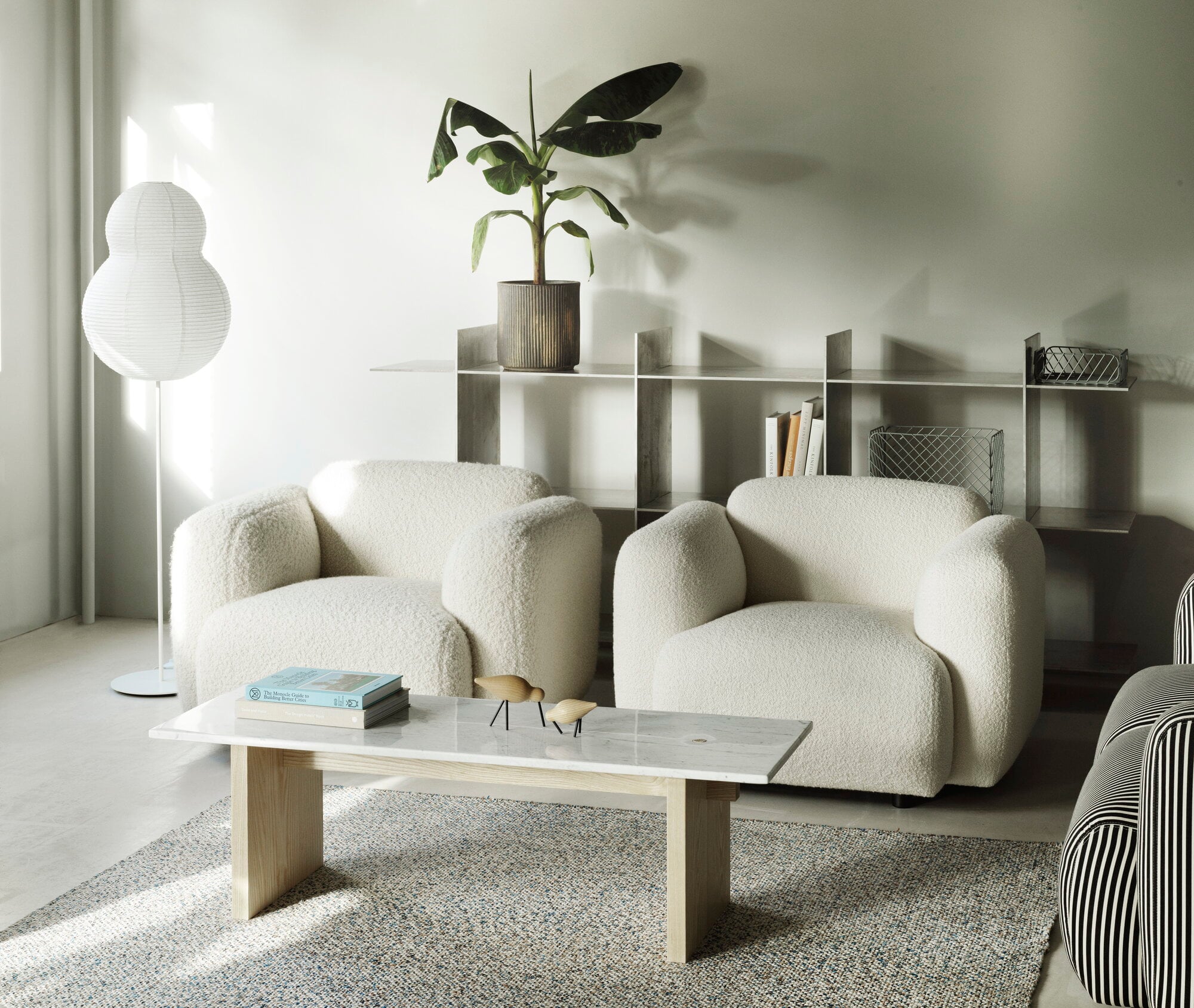 Normann Copenhagen Puff Bubble floor lamp, white | Finnish Design Shop