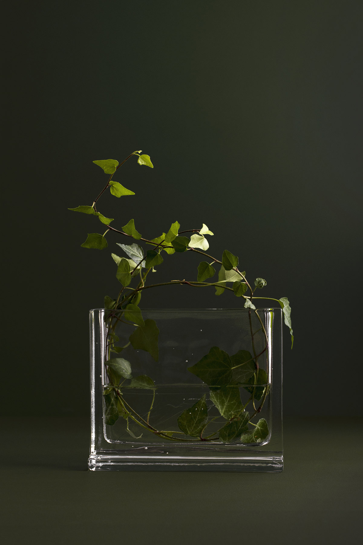 Nedre Foss Monoblokk vase, clear glass | Finnish Design Shop