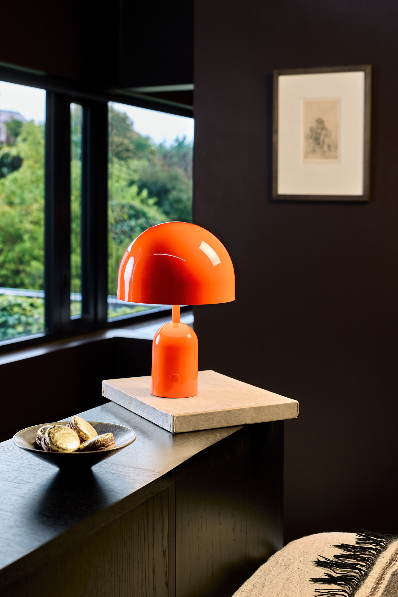 Tom Dixon Bell portable LED table lamp, fluoro | Finnish Design Shop