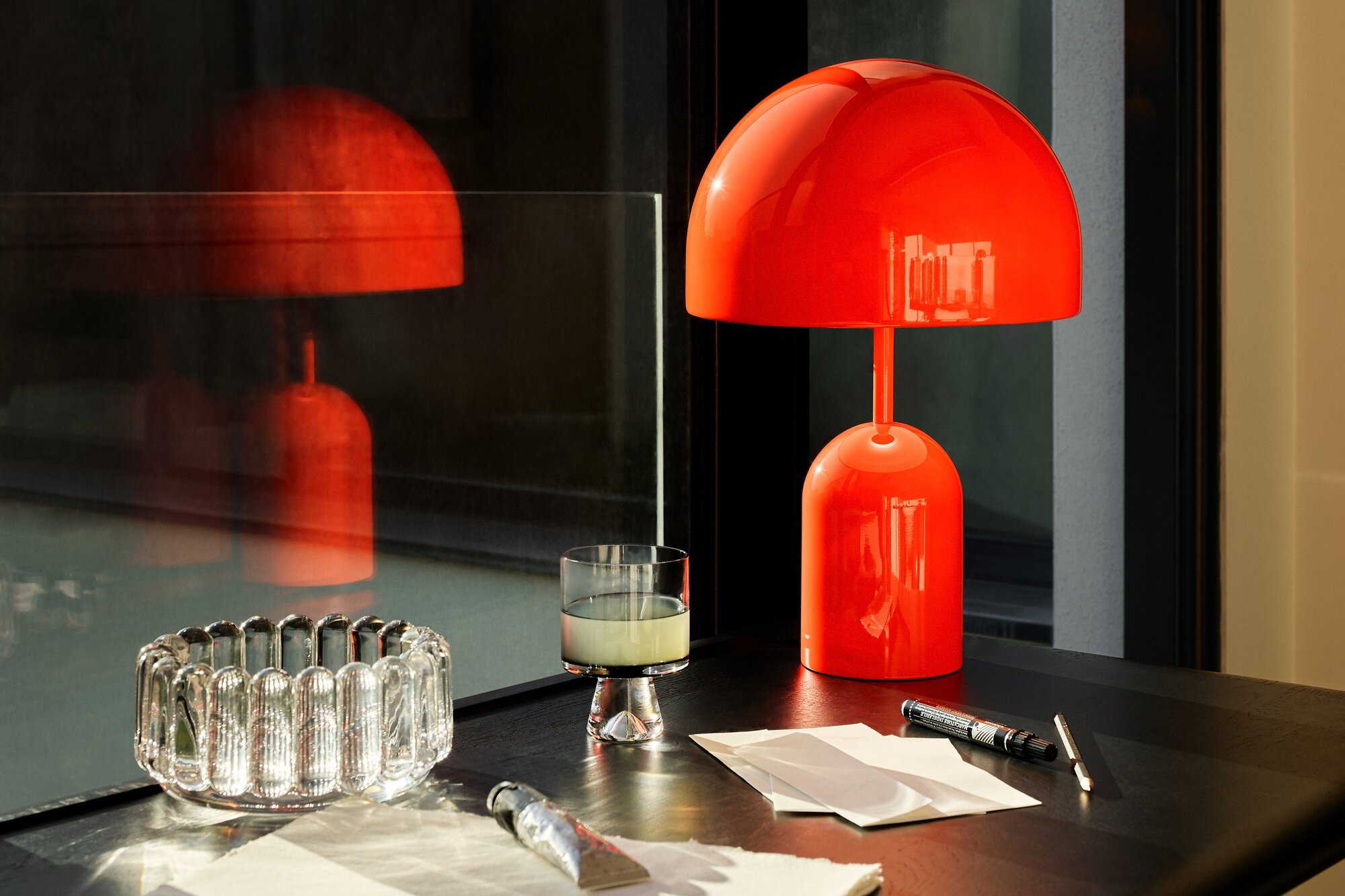 Tom Dixon Bell table lamp, LED, fluoro | Finnish Design Shop UK