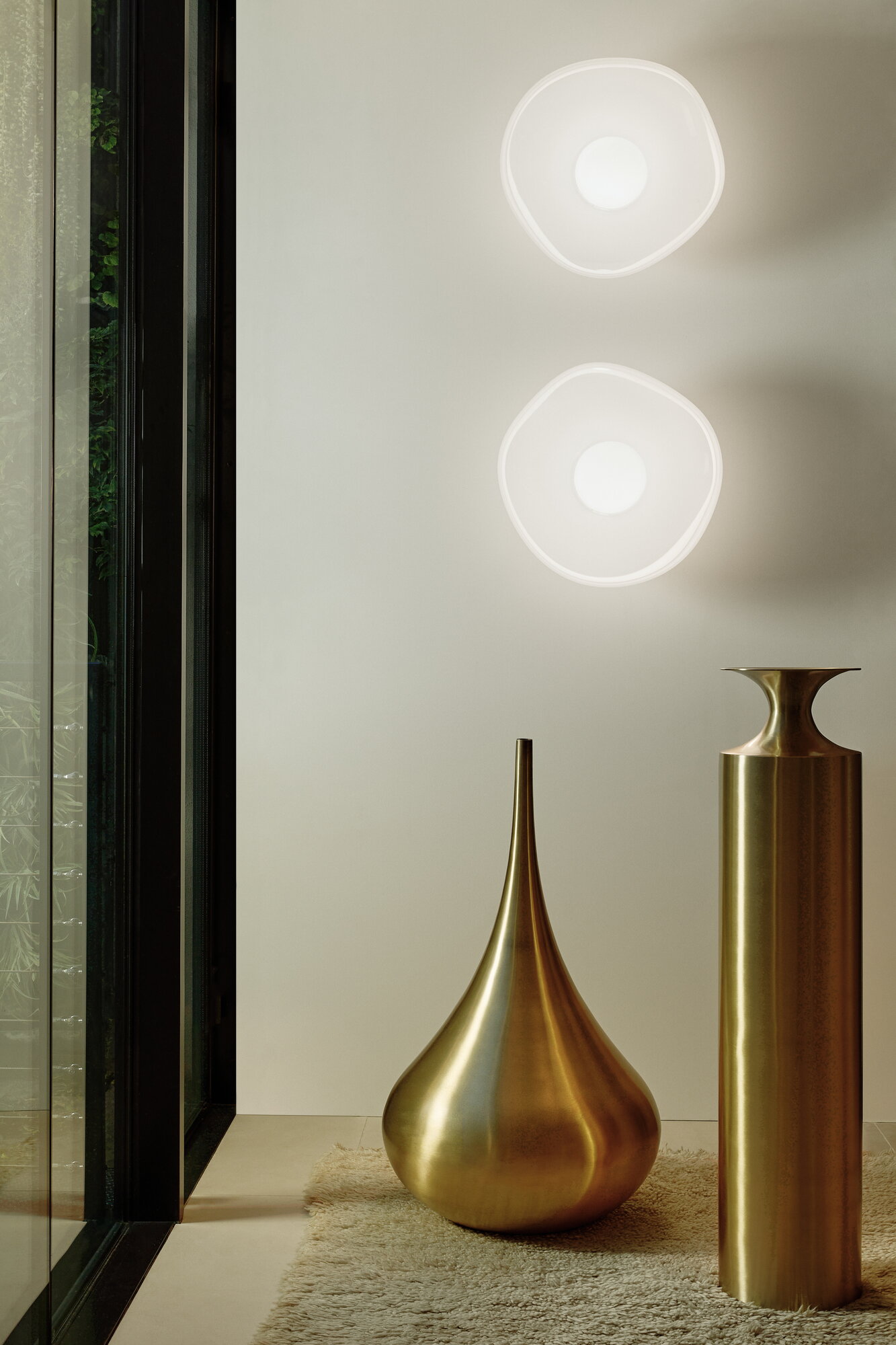 Tom Dixon Melt Surface LED seinävalaisin, opaali - hopea | Finnish ...