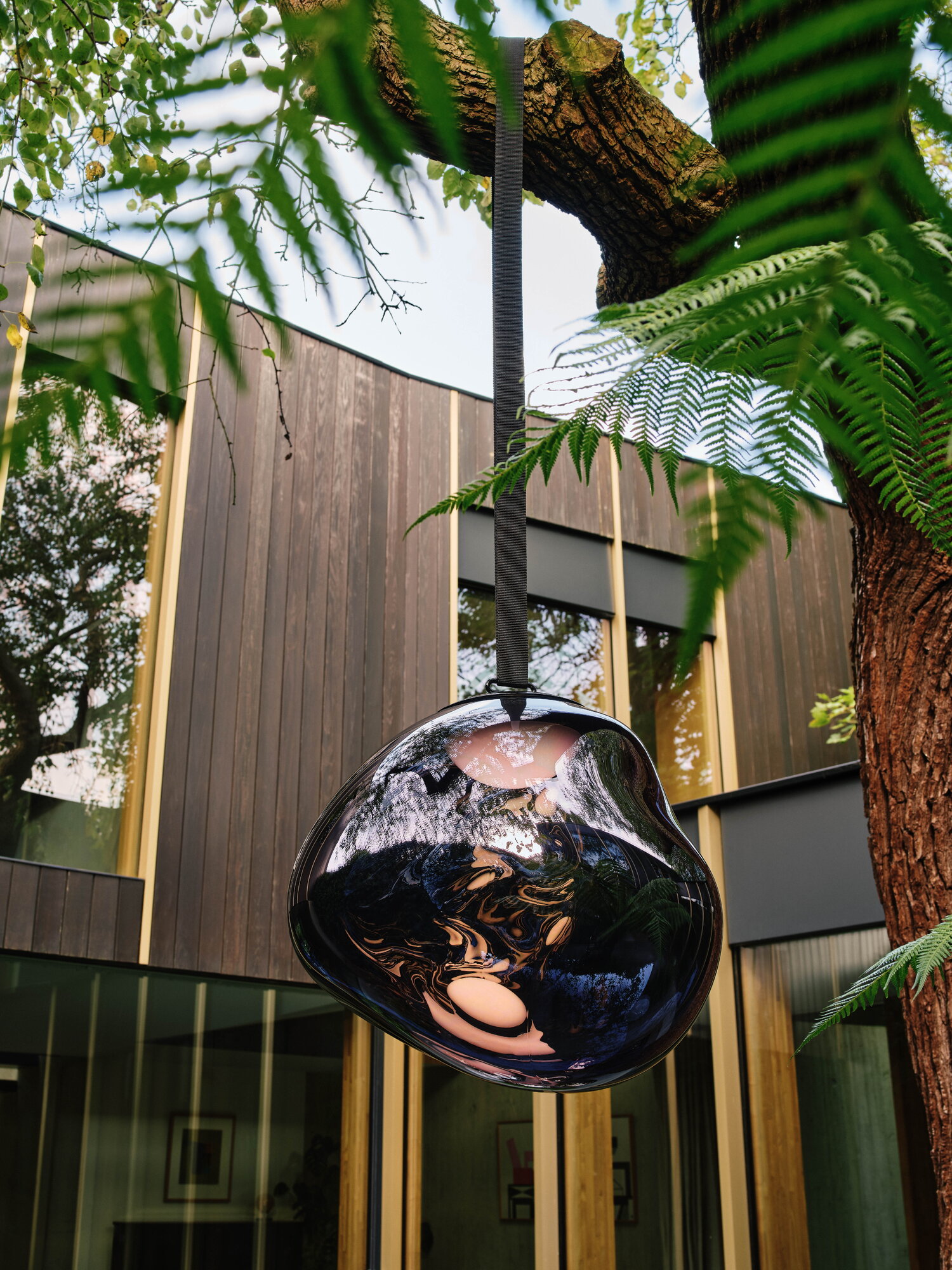 Tom Dixon Melt portable lamp, large, smoke - black | Finnish Design Shop