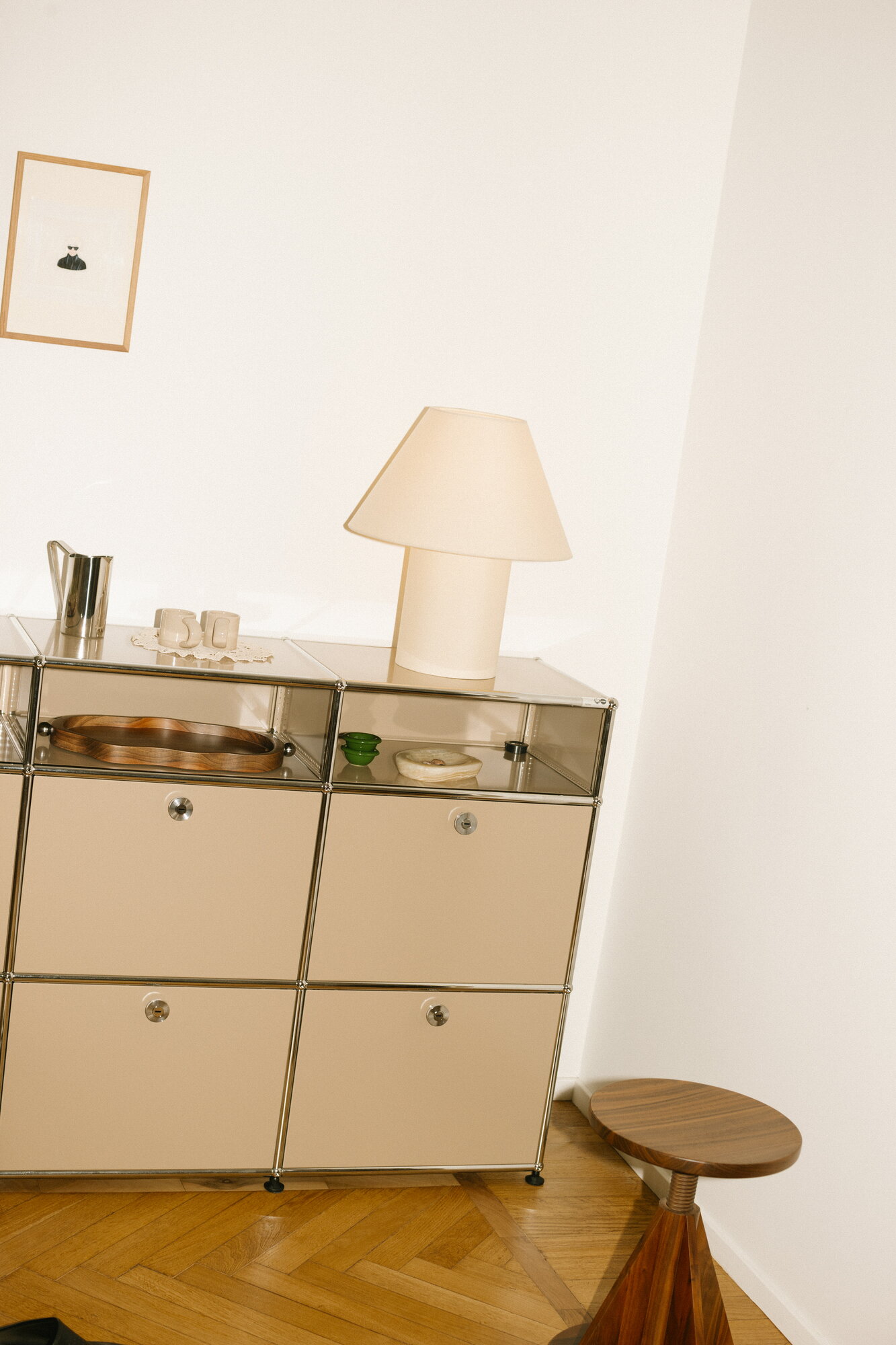 Hem Toto table lamp, small, beige | Finnish Design Shop