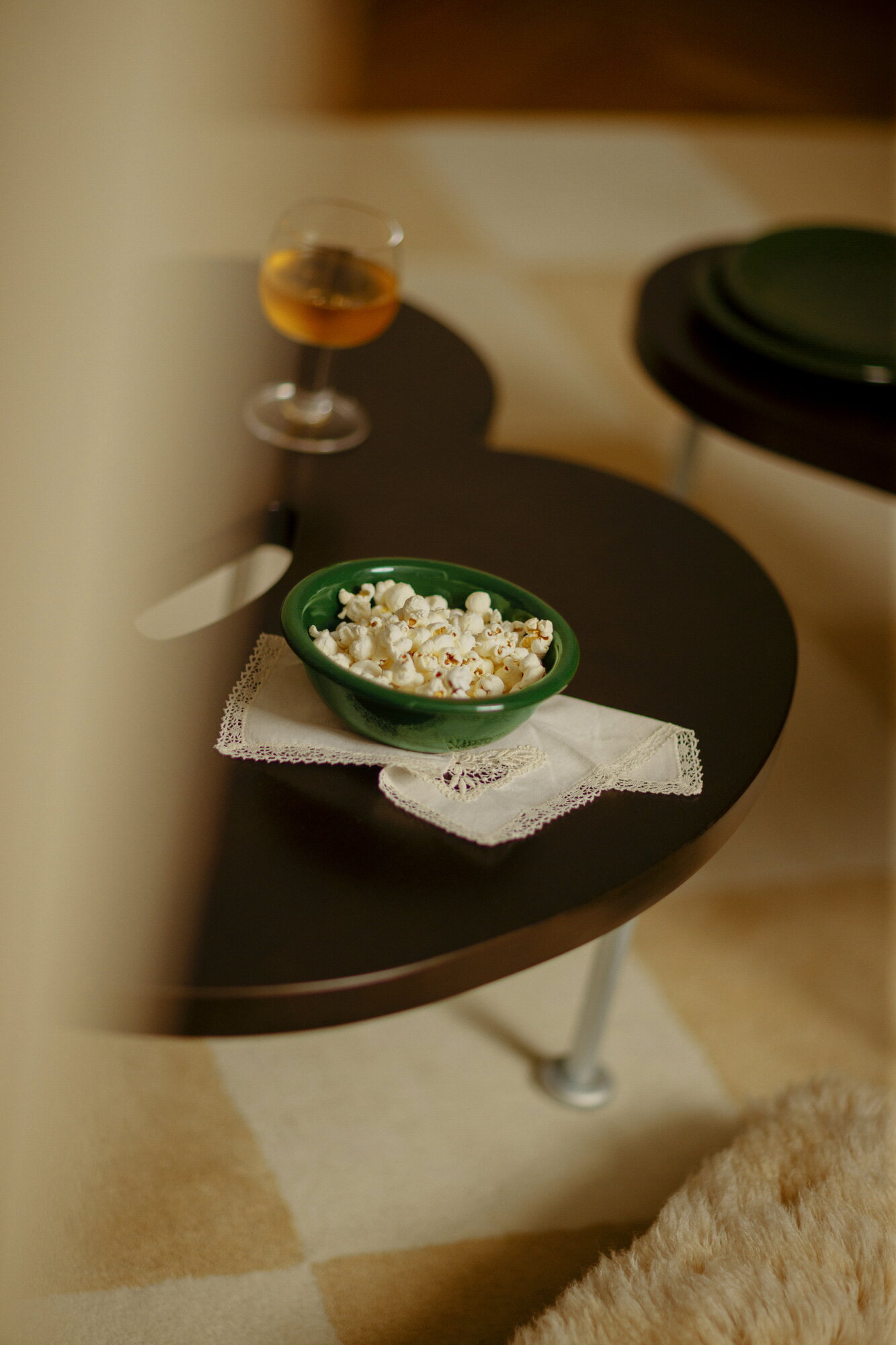 Hem Worm coffee table, small, brown - steel | Finnish Design Shop