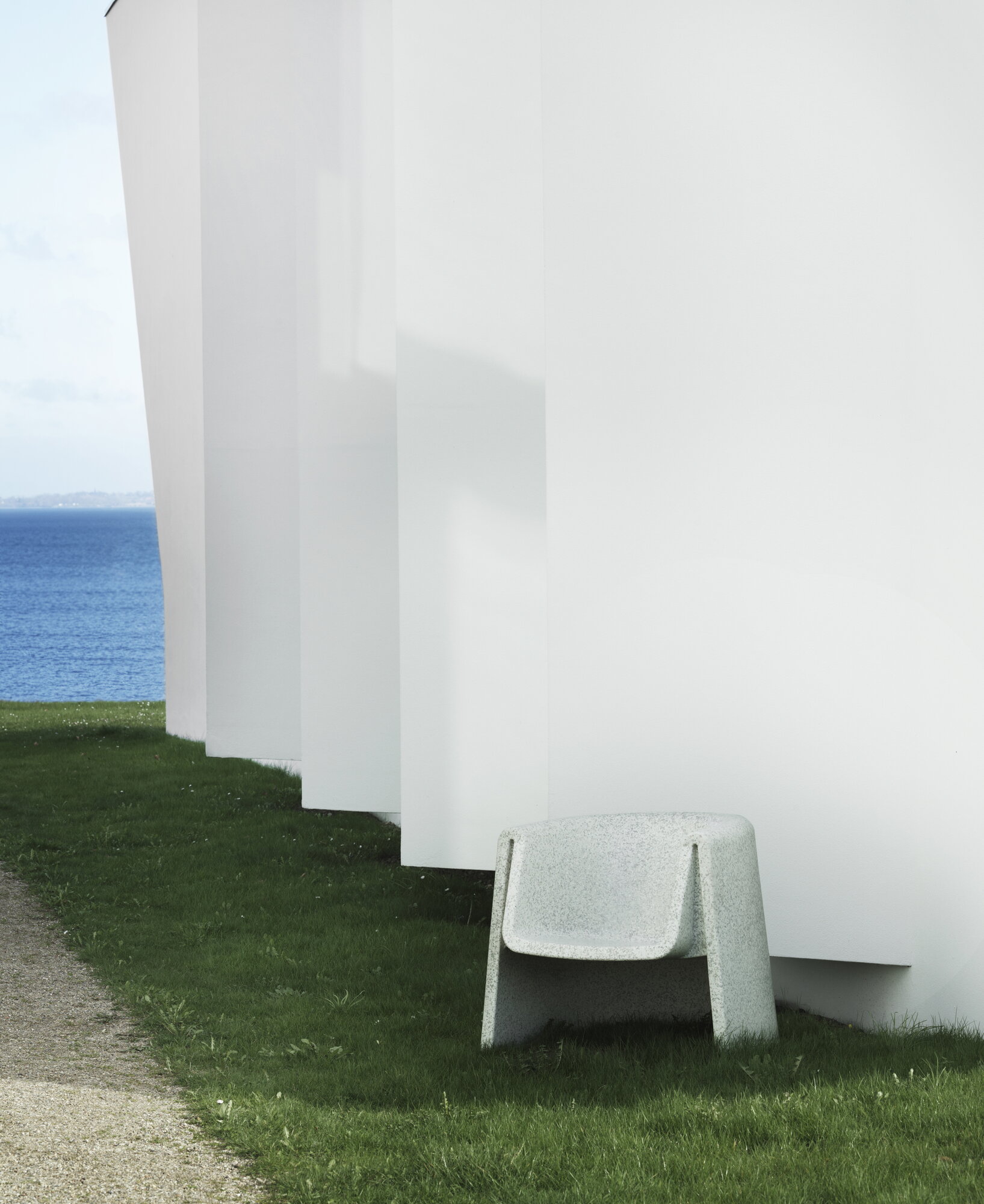 Normann Copenhagen Bit lounge chair, white | Finnish Design Shop