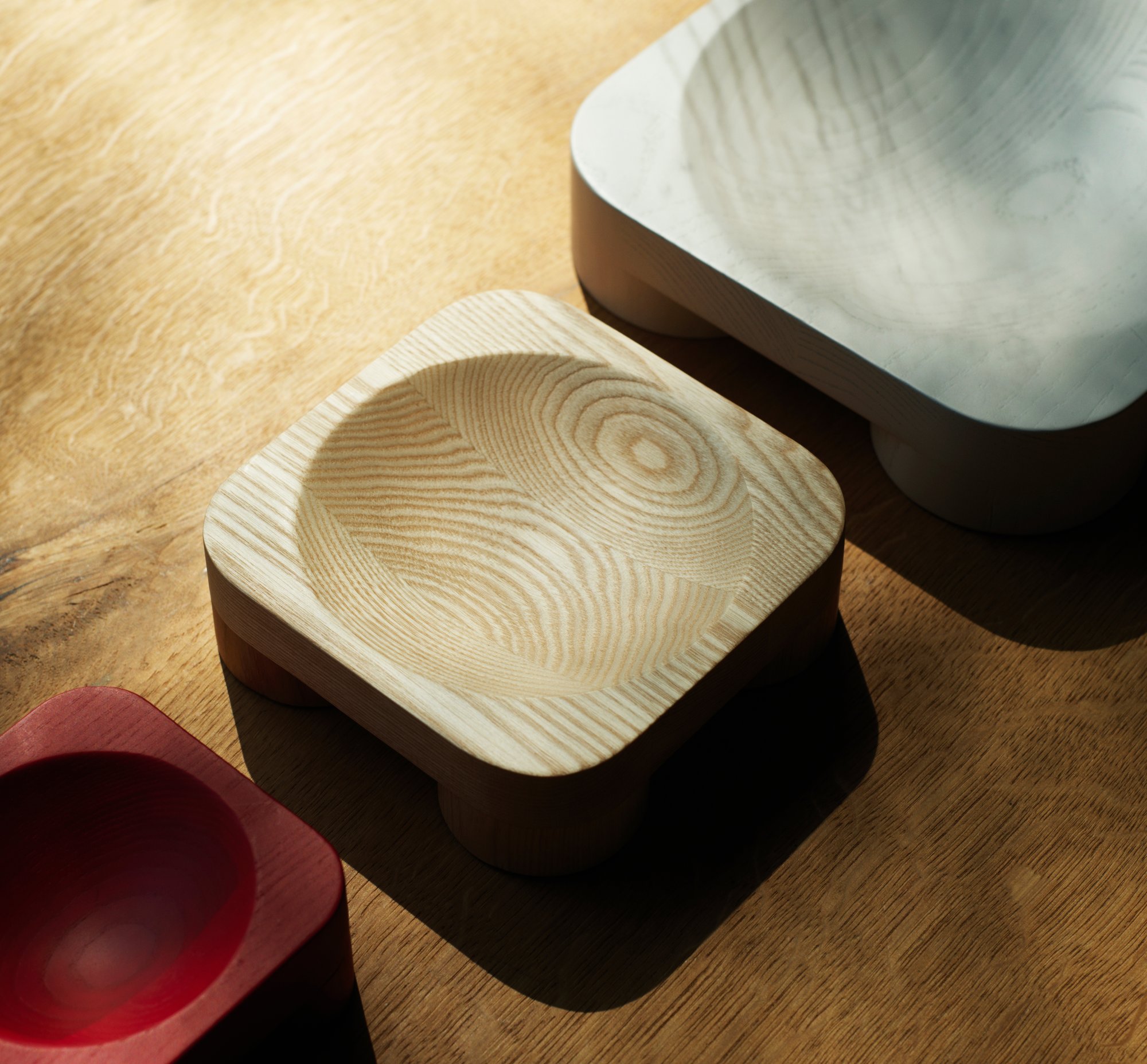 Normann Copenhagen Chub bowl, small, bright red | Finnish Design Shop