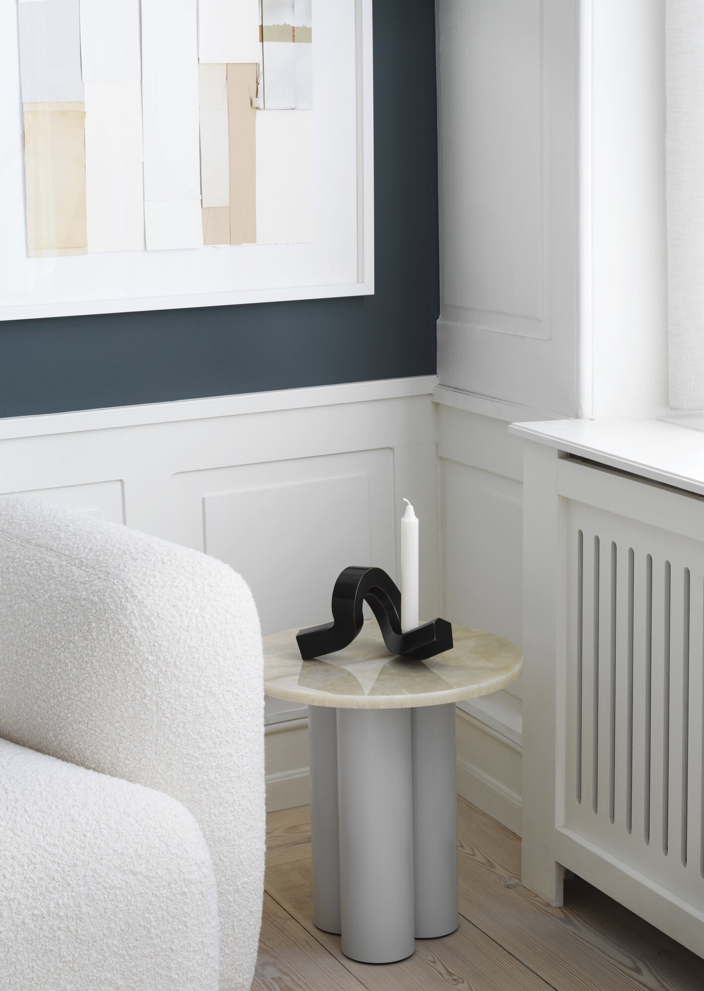 Normann Copenhagen Crooked One candlestick, bronze | Finnish Design Shop