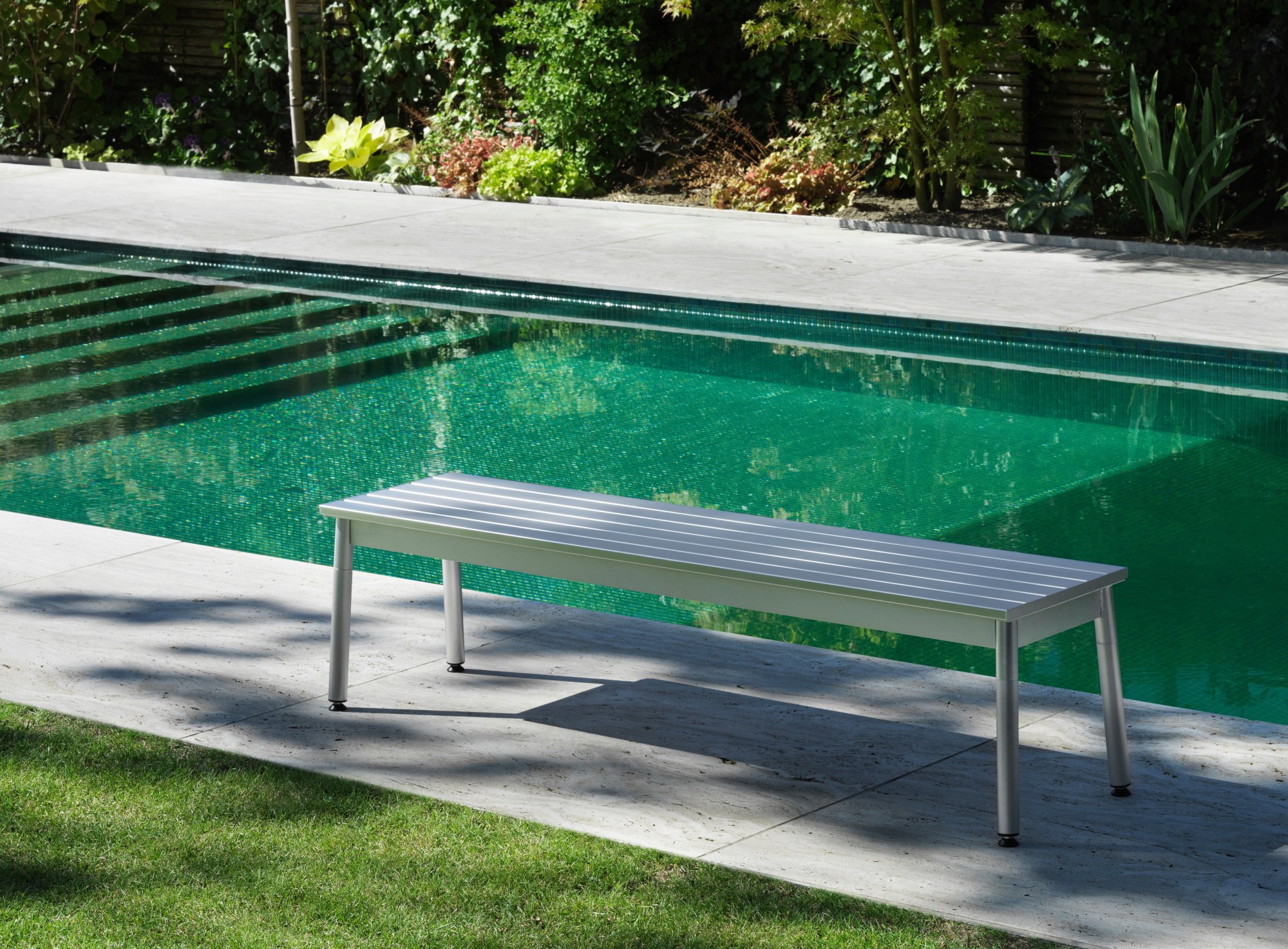 Normann Copenhagen Ex bench, aluminium | Finnish Design Shop