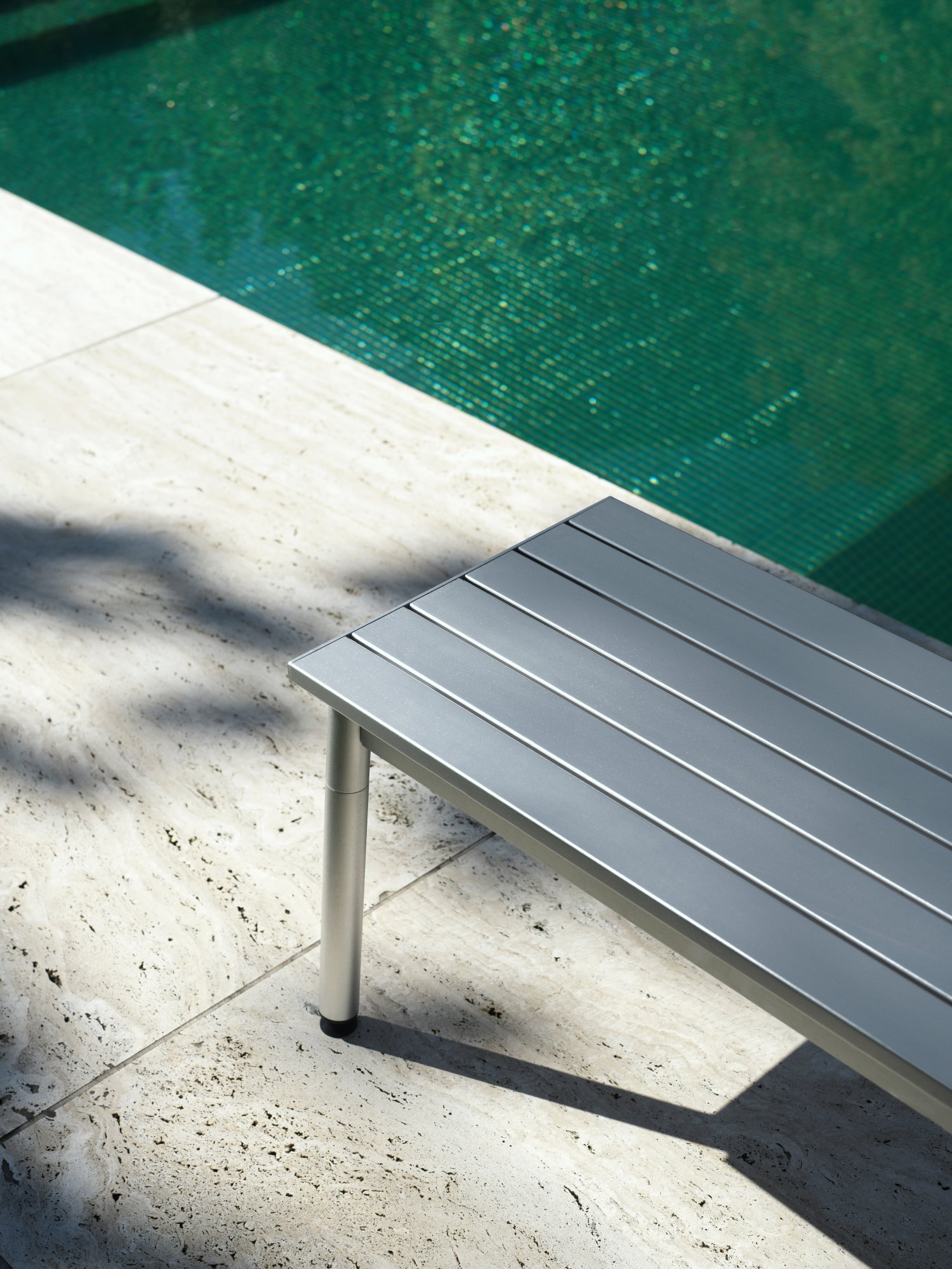 Normann Copenhagen Ex bench, aluminium | Finnish Design Shop