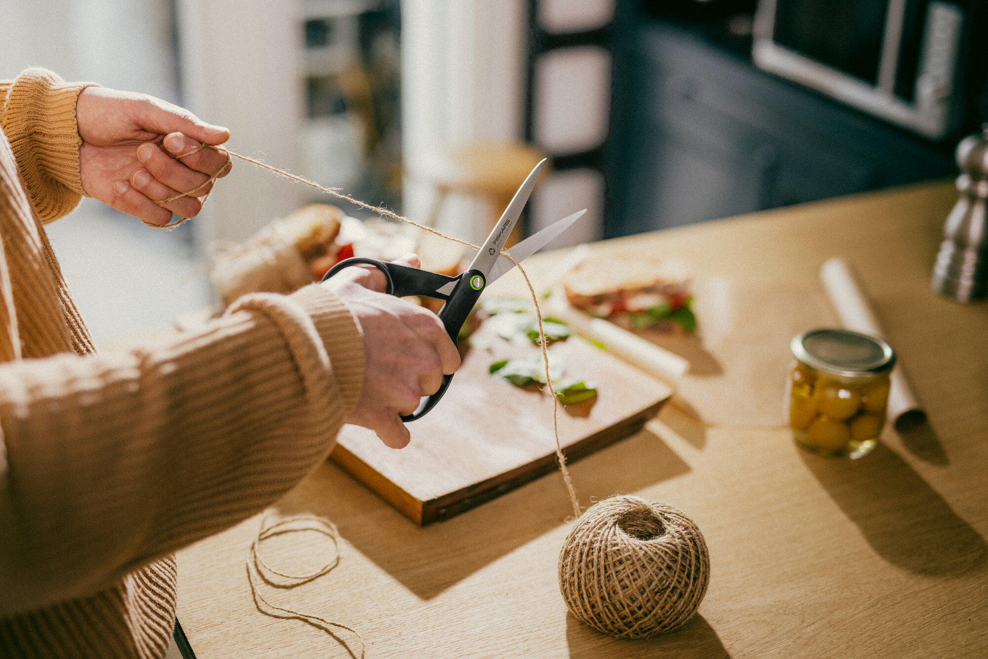 Fiskars Functional Form ReNew universal scissors, 21 cm, black ...