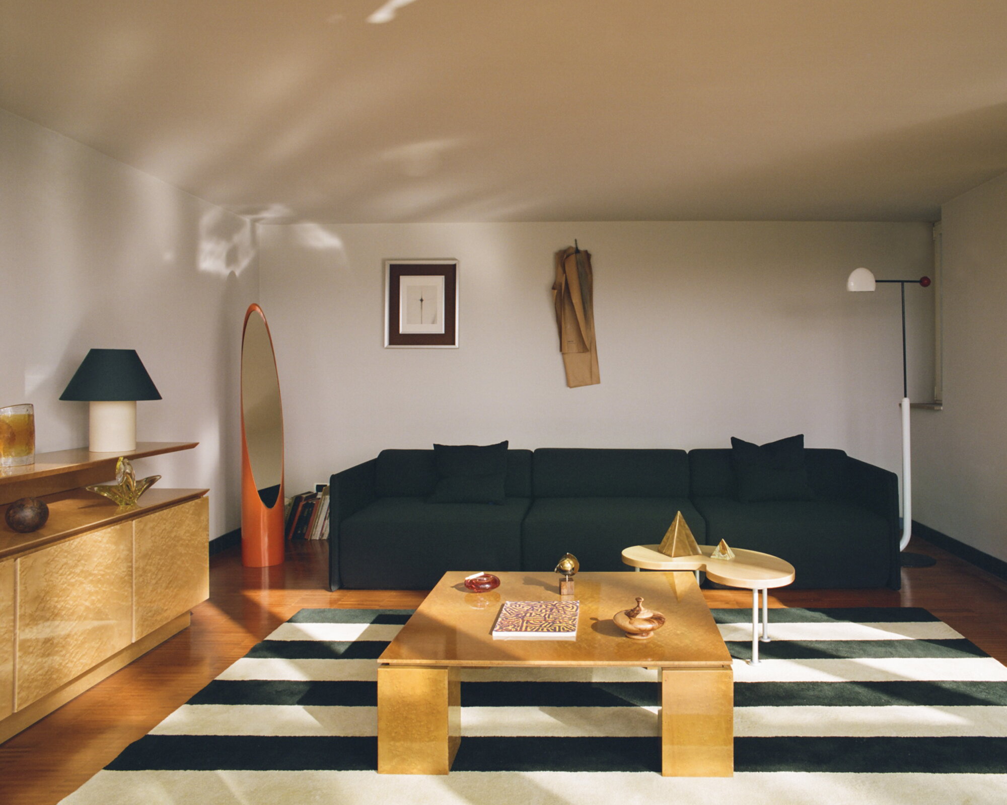 Hem Palo Block 3-seater sofa, low back with armrests, beige | Finnish ...