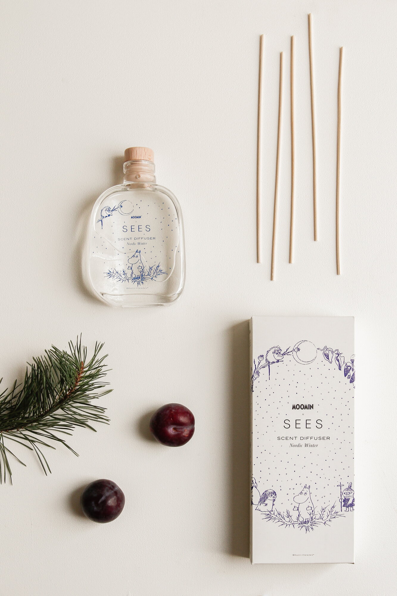 SEES Company SEES x Moomin room diffuser, Nordic winter | Finnish ...