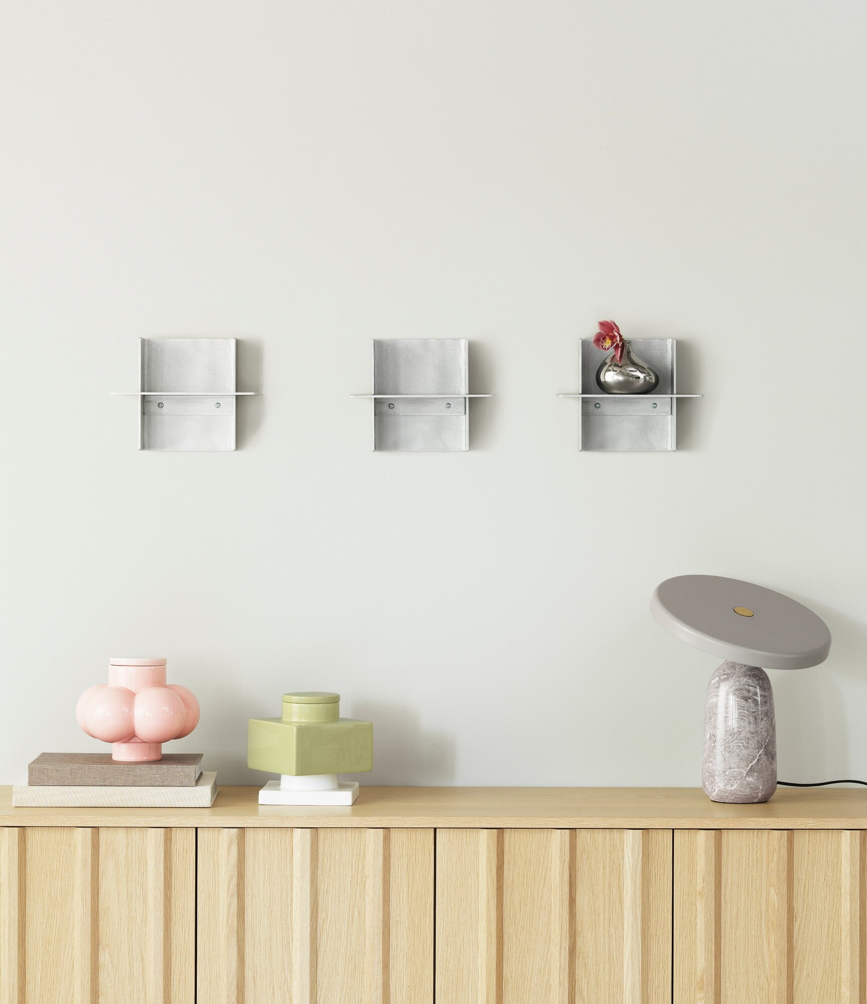 Normann Copenhagen Alu shelf, 25 cm | Finnish Design Shop UK