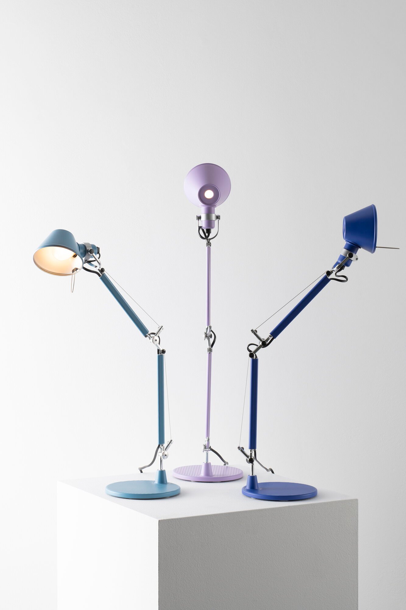 Artemide Tolomeo Micro table lamp, lavender | Finnish Design Shop