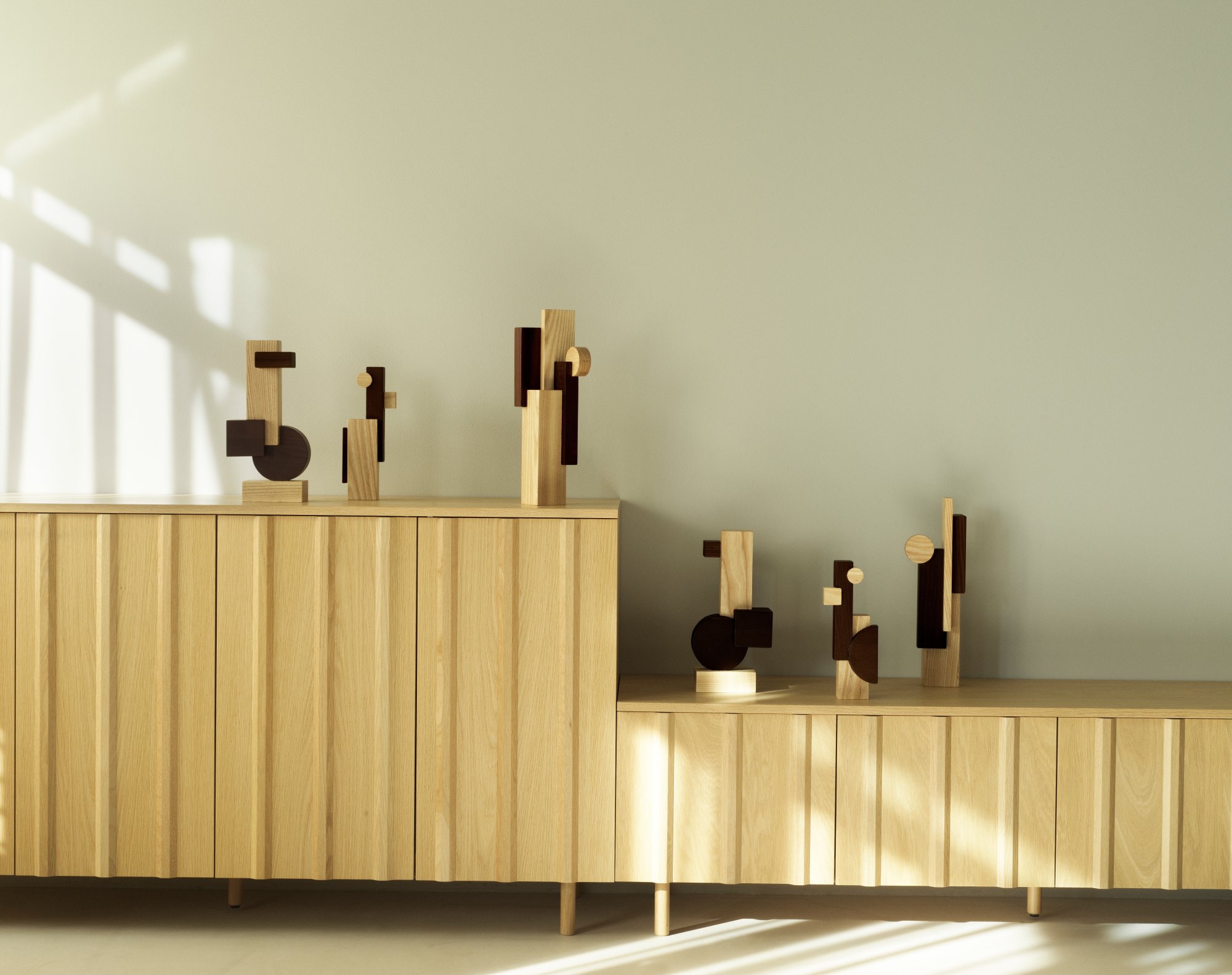 Normann Copenhagen Join veistos, pieni, saarni - hiiltynyt saarni ...