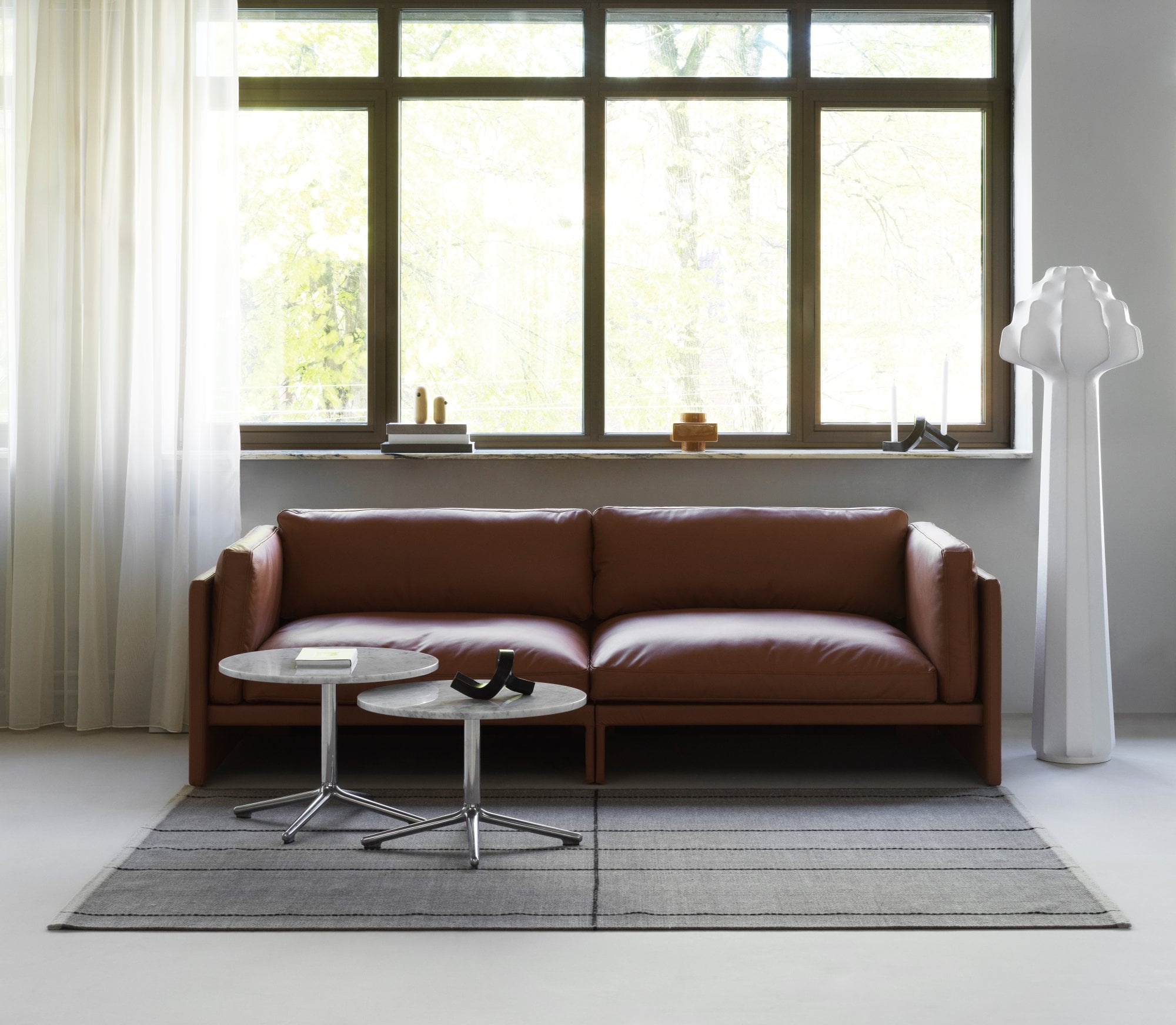 Normann Copenhagen Softy modular sofa, 3-seater, Hallingdal 110 light ...