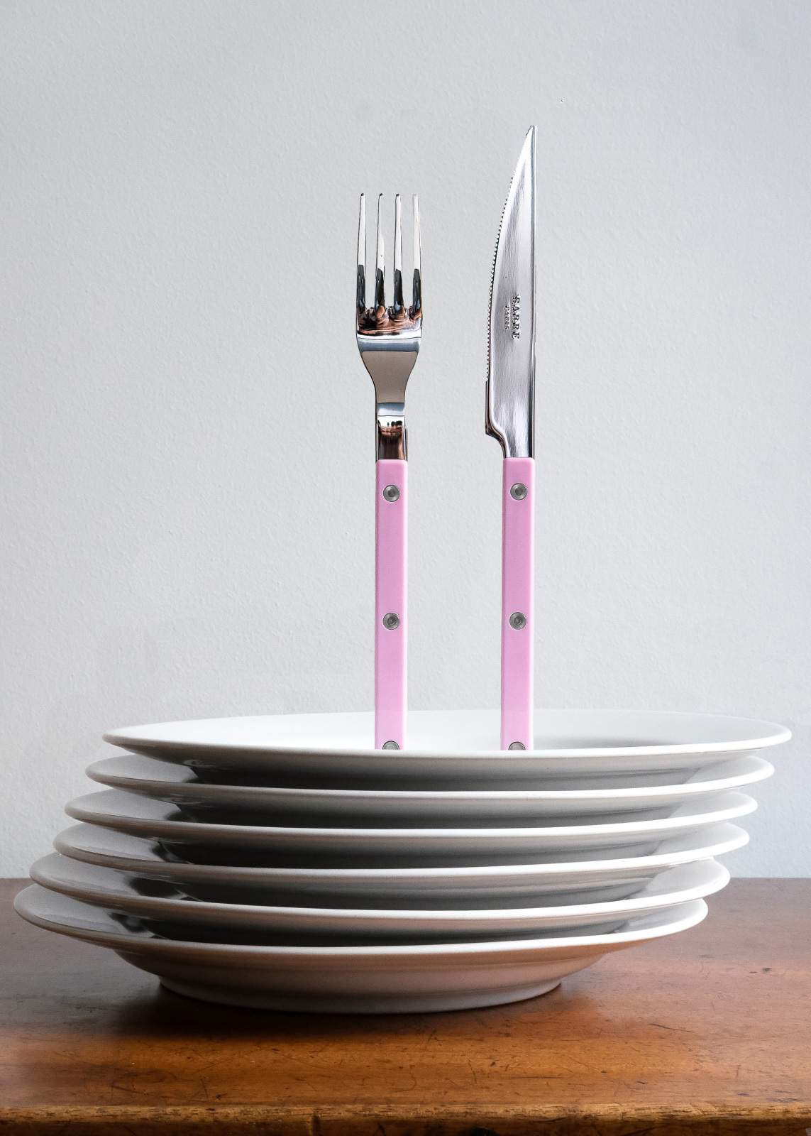 Sabre Paris Bistrot Solid fourchette de table, rose | Finnish Design Shop