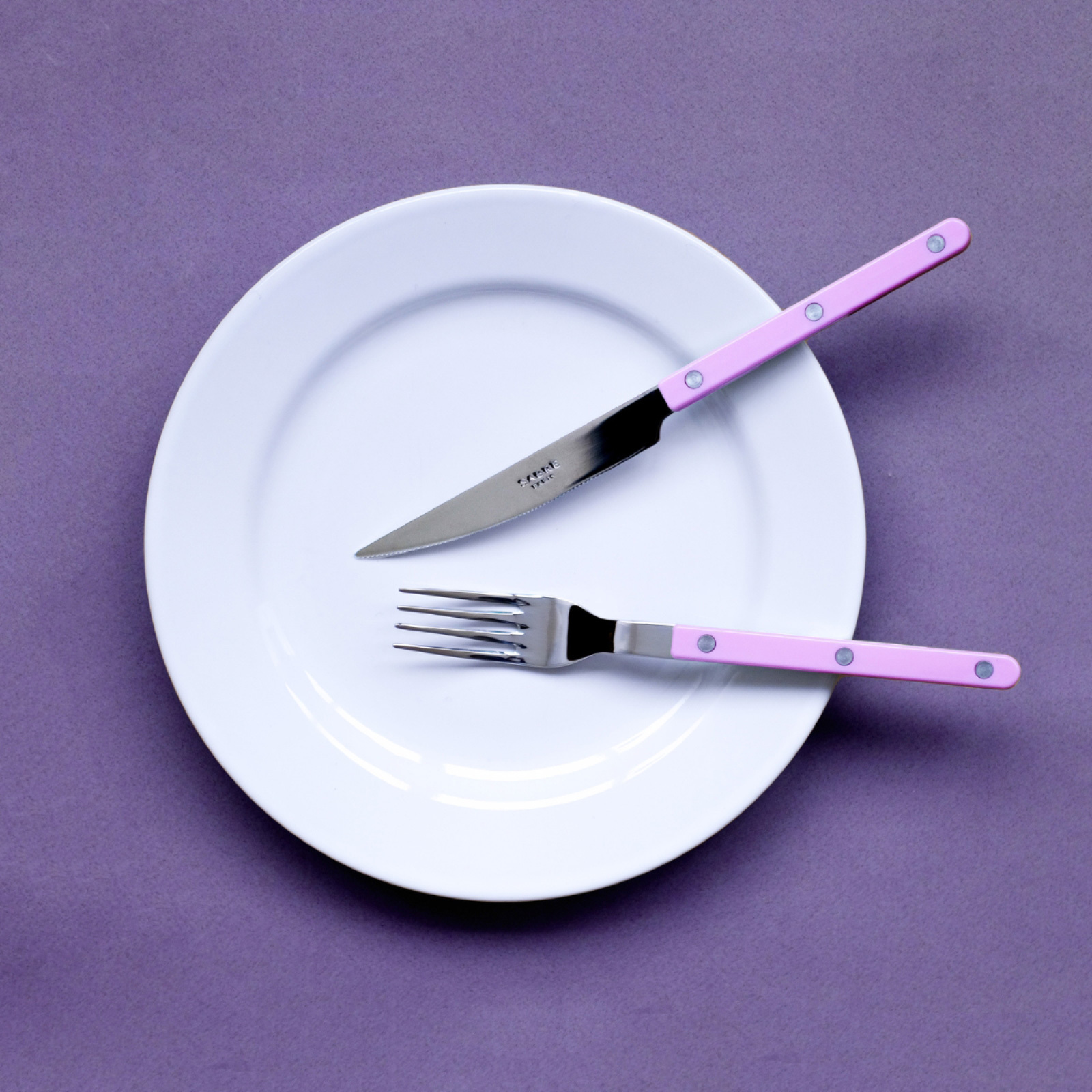 Sabre Paris Bistrot Solid fourchette de table, rose | Finnish Design Shop