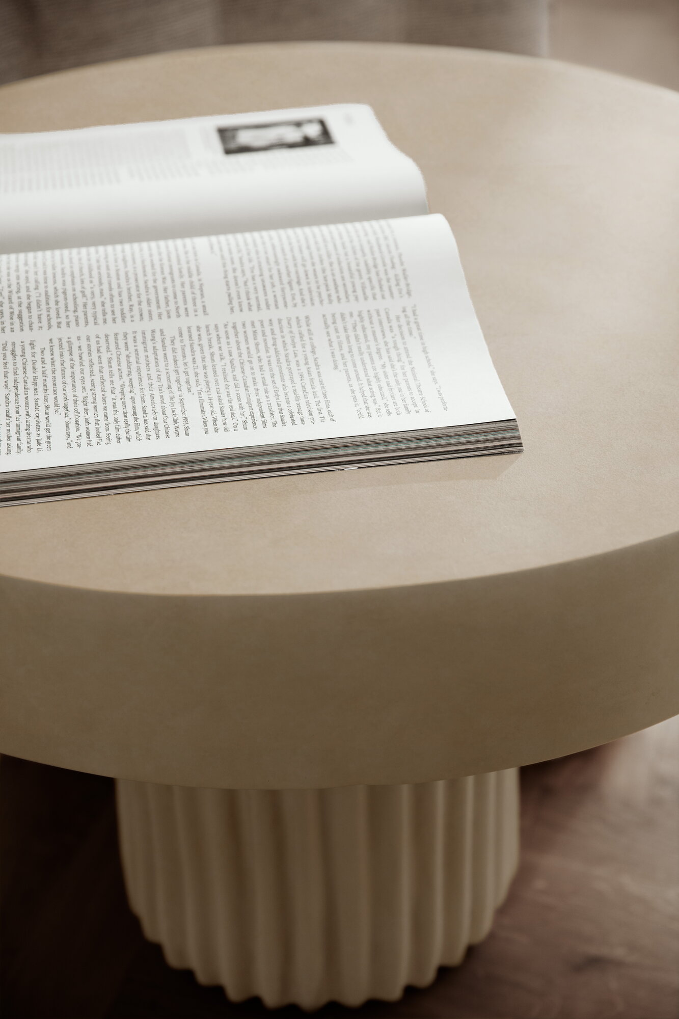 NORR11 Gear coffee table, 37 x 70 cm, chai | Finnish Design Shop