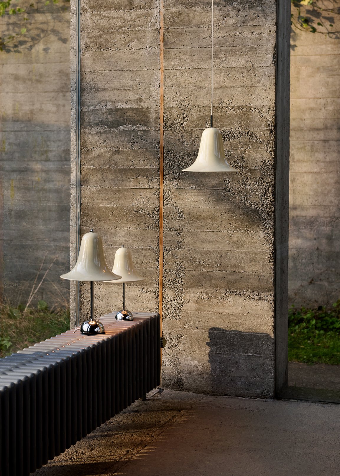 Verpan Pantop table lamp, 23 cm, cream white | Finnish Design Shop
