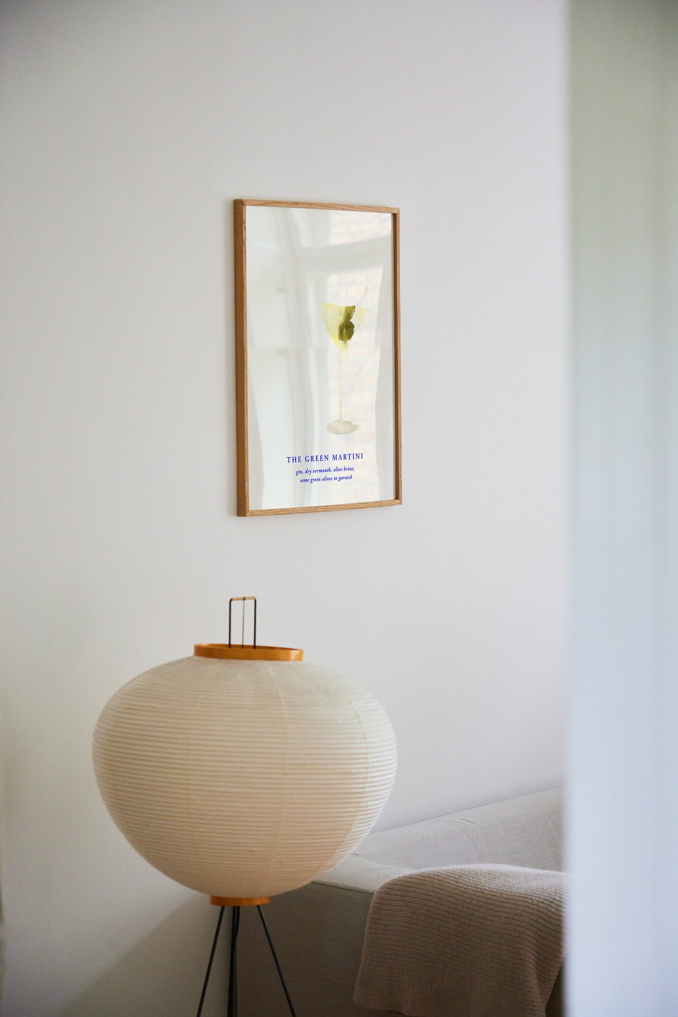 Paper Collective The Green Martini juliste | Finnish Design Shop