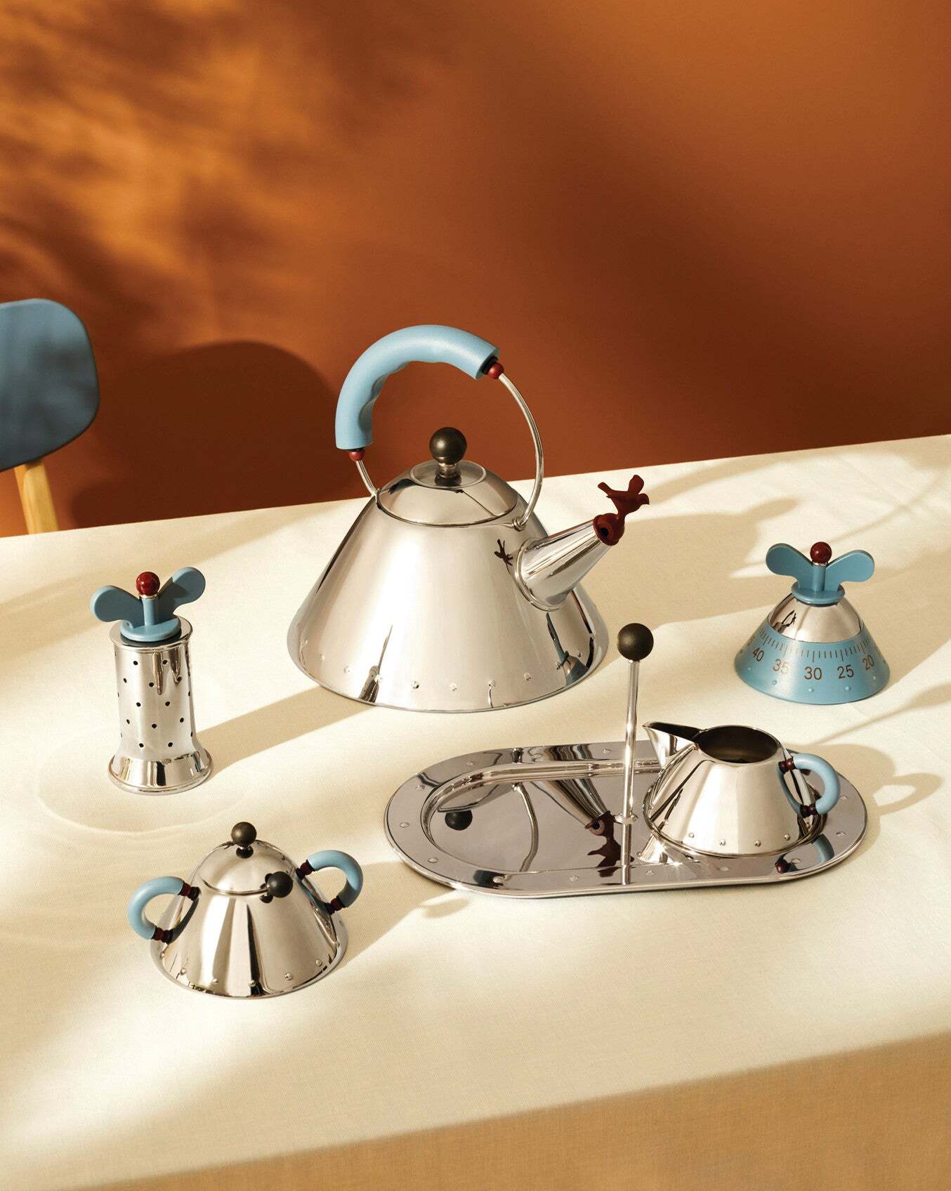 Alessi Kitchen Timer, blue | Finnish Design Shop