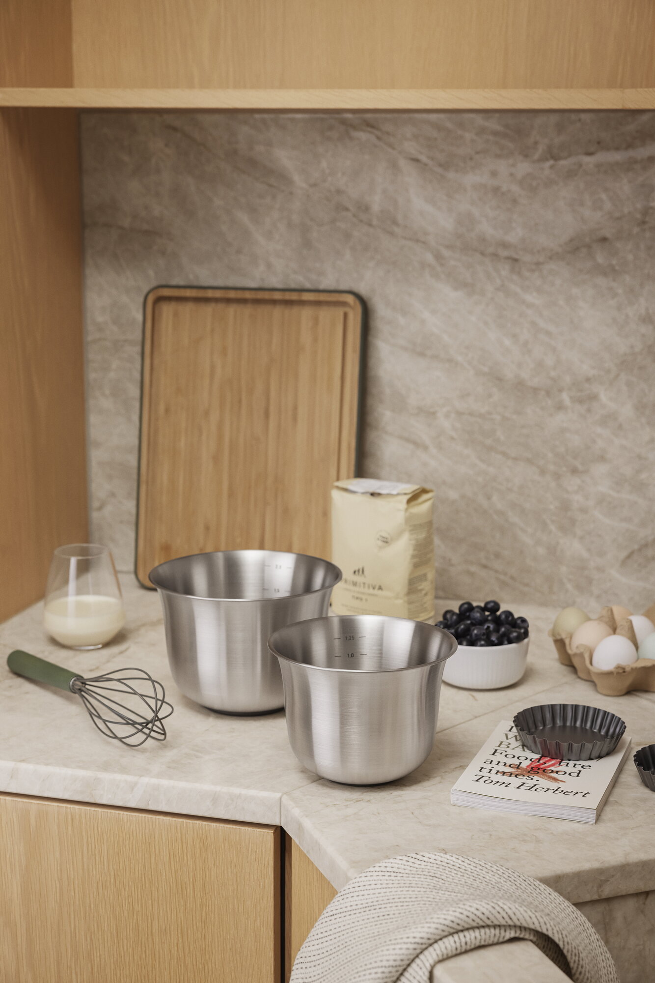 Eva Solo Green Tools mixing bowl, 2,3 L, steel | Finnish Design Shop