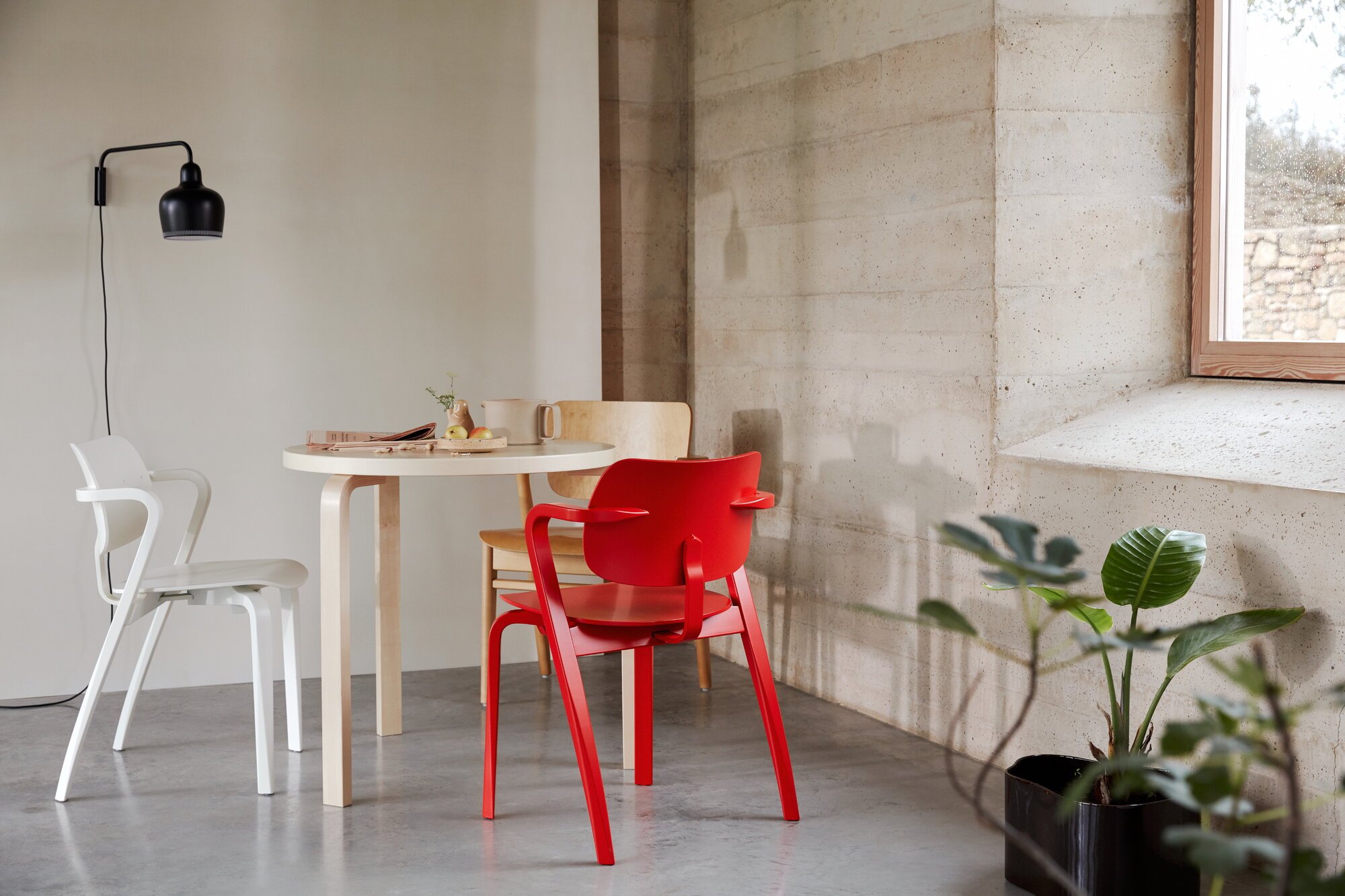 Artek Aslak chair, red | Finnish Design Shop
