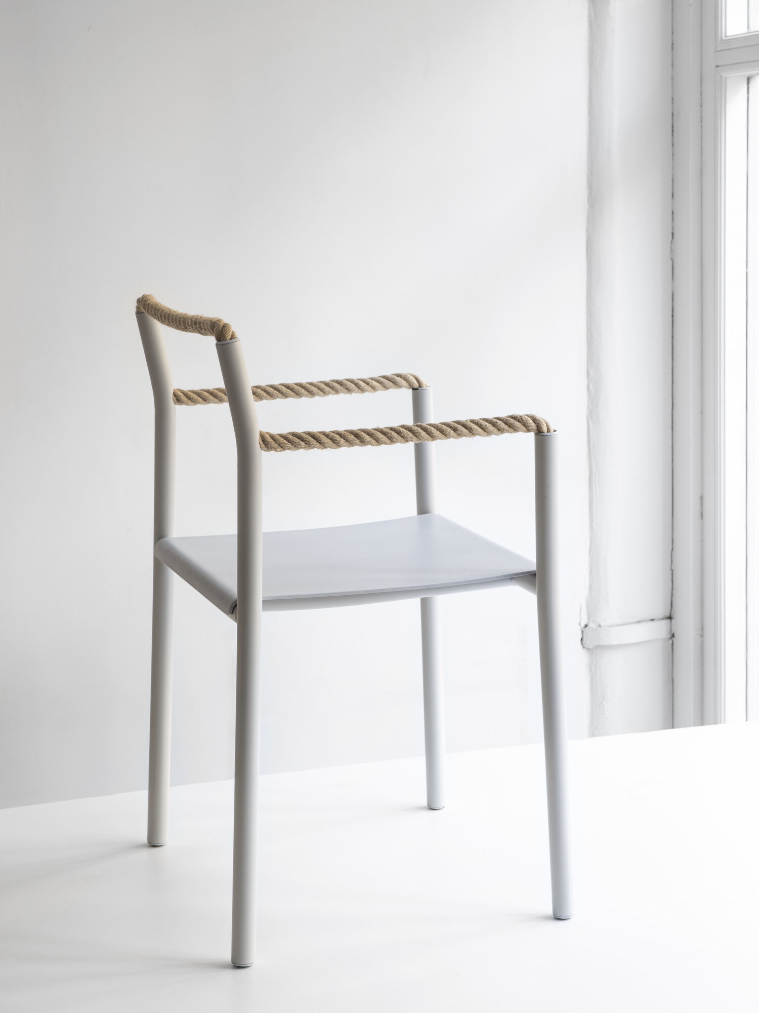 Artek Rope chair, light grey | Finnish Design Shop