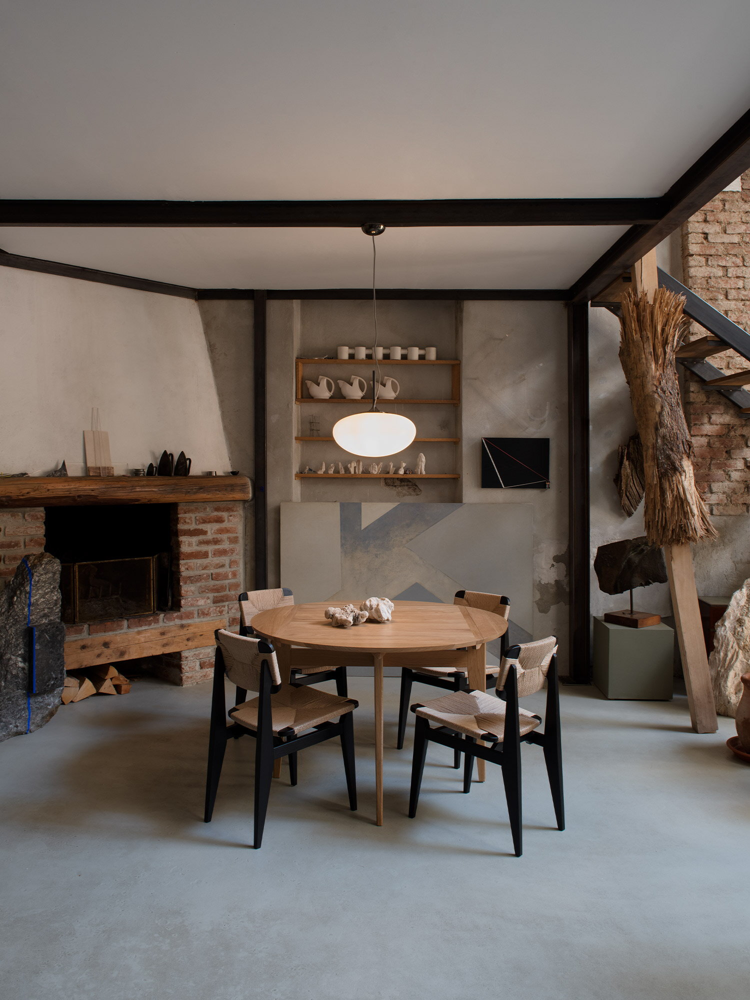 GUBI Stemlite pendant, 38 cm, black chrome | Finnish Design Shop